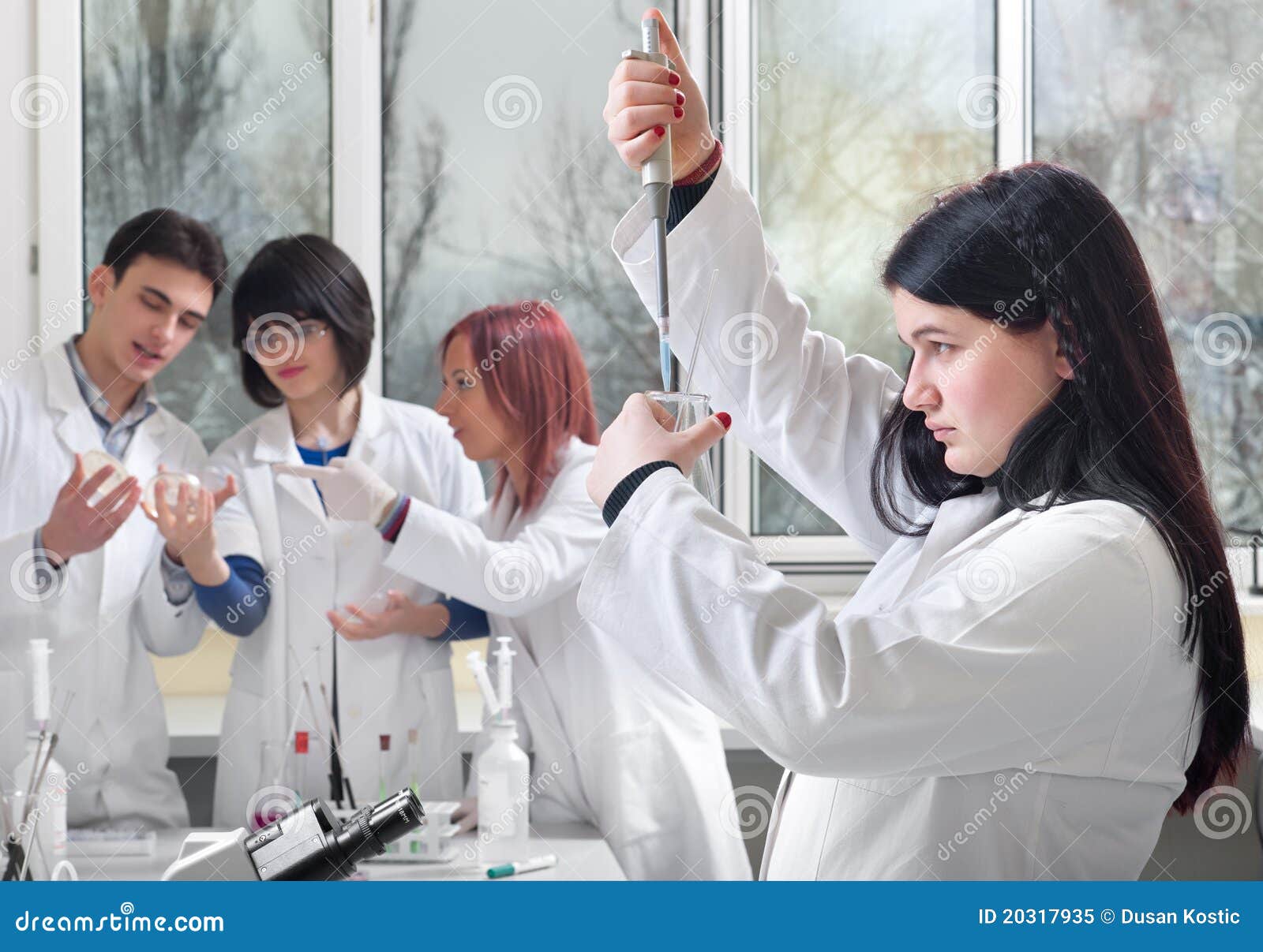 Medical student stock image. Image of portrait, teenage - 20317935