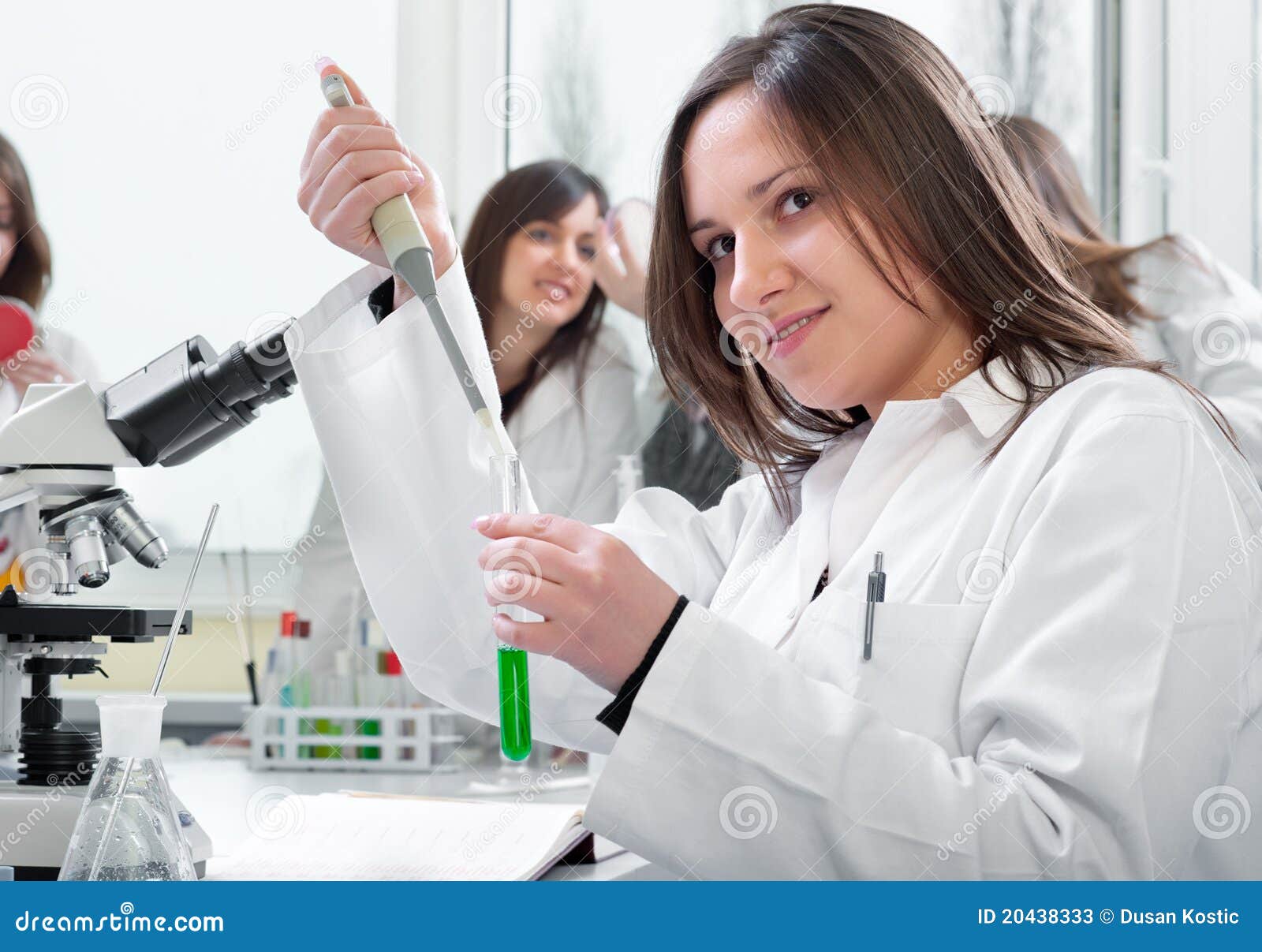 Medical students stock image. Image of biology, hand - 20438333