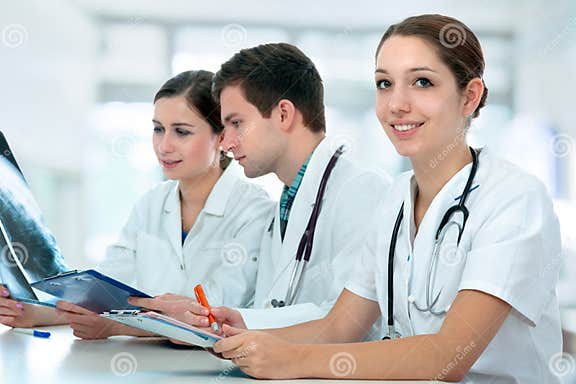 Medical students stock image. Image of attendance, healthcare - 28089871