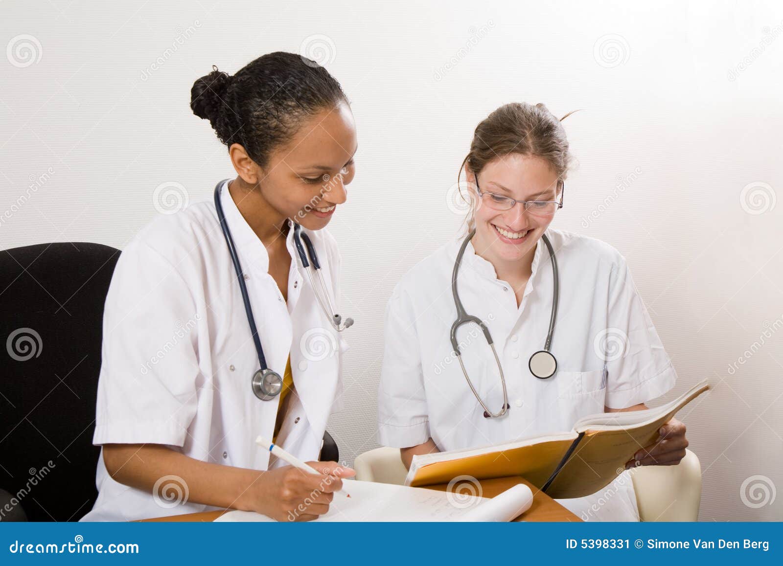 Medical students stock image. Image of consulting, caucasian - 5398331