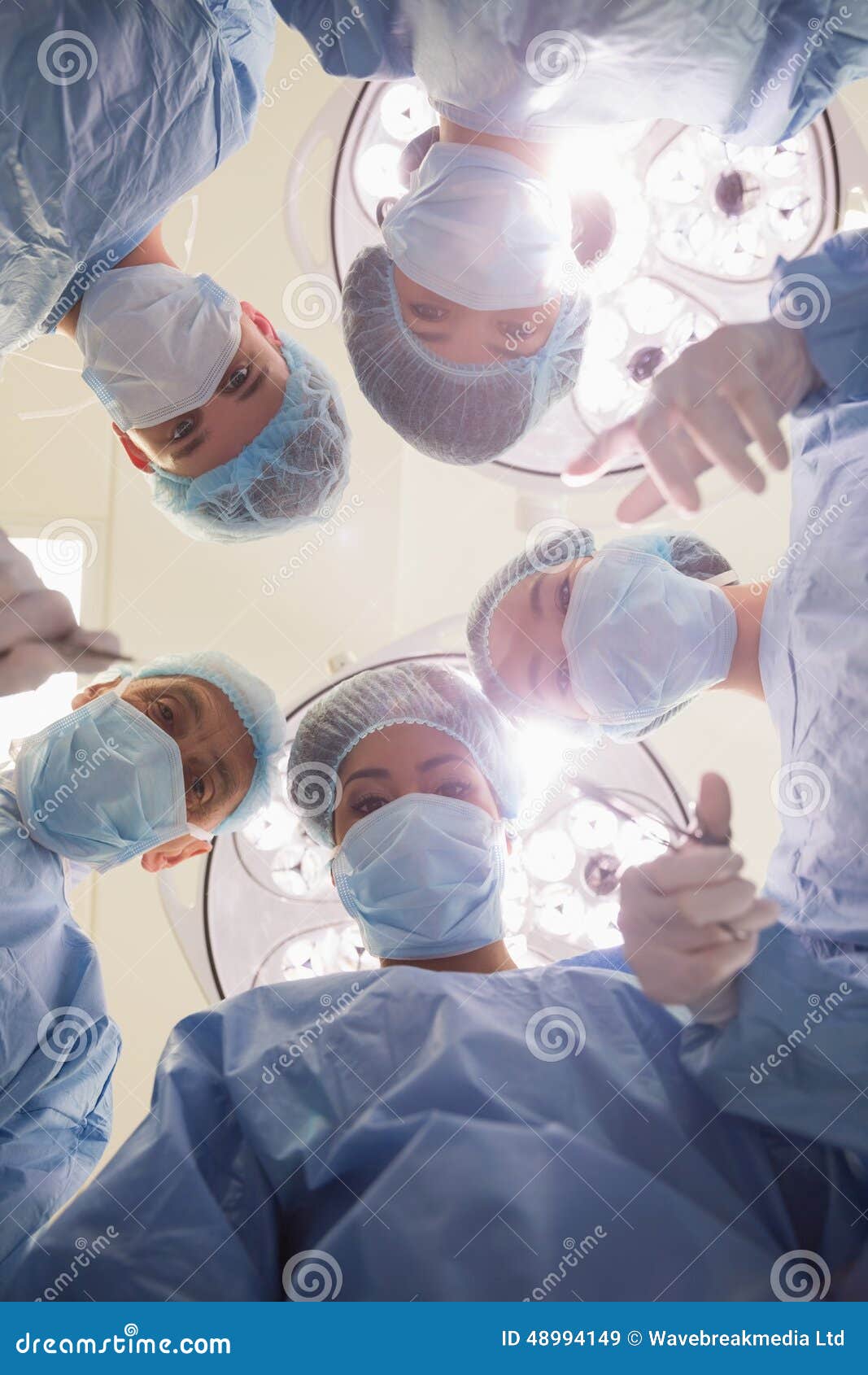 Medical Students Practicing Surgery on Model Stock Image - Image of ...