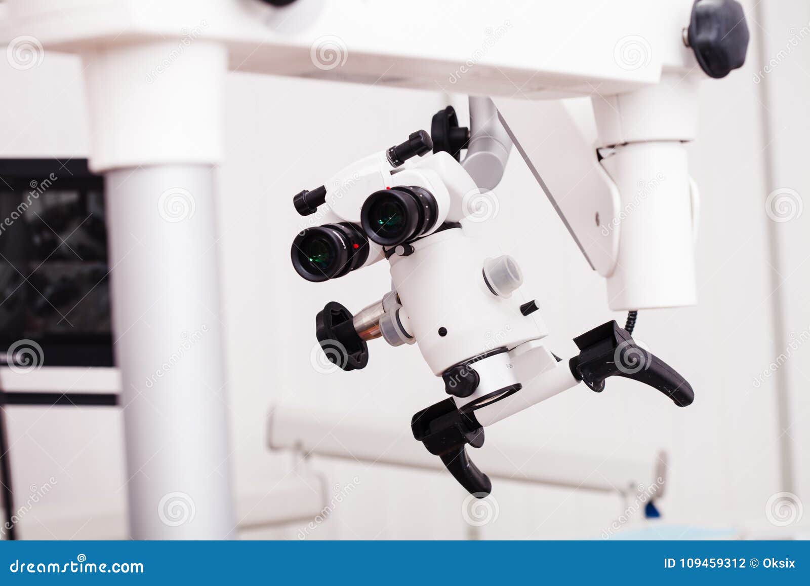 Medical surgery microscope stock photo. Image of stomatology - 109459312