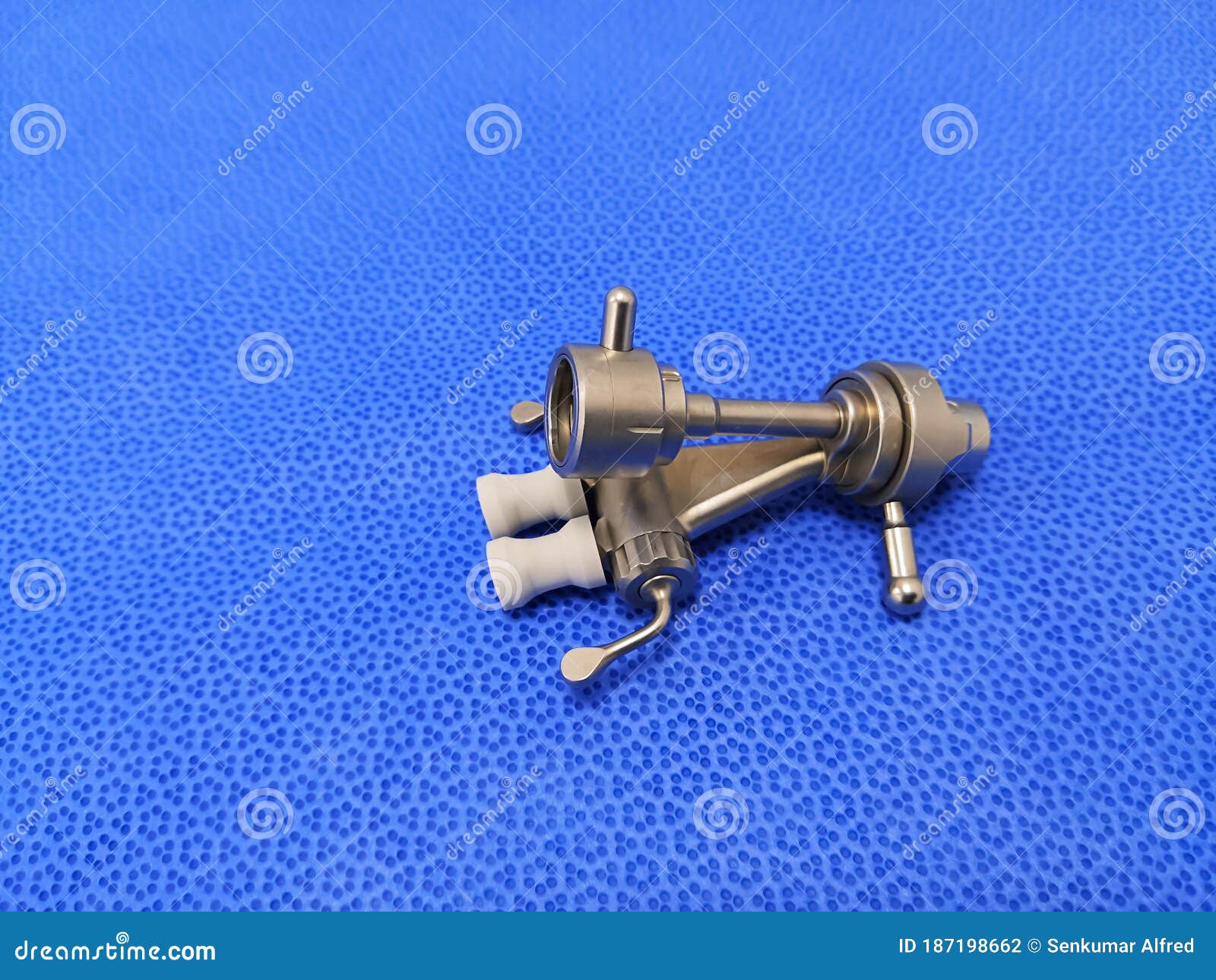 Medical Surgical Channel Bridge Connector Stock Photo - Image of outer ...