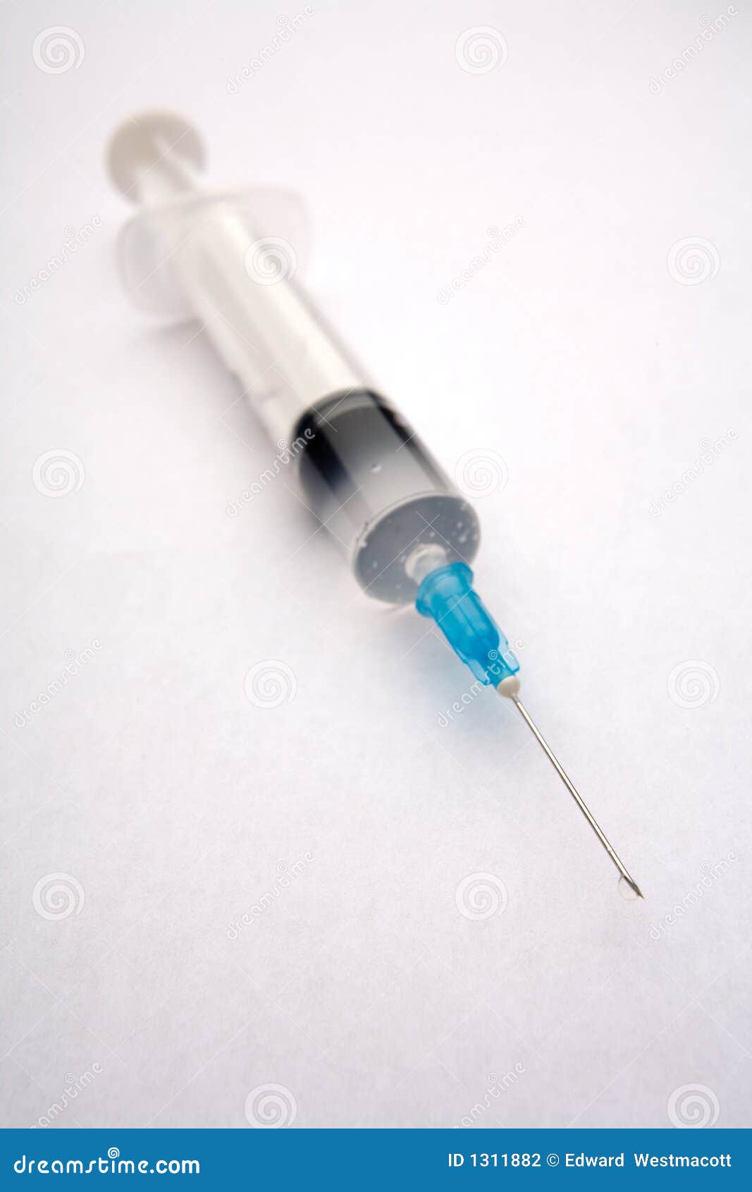 Medical syringe stock photo. Image of plastic, tube, drug - 1311882