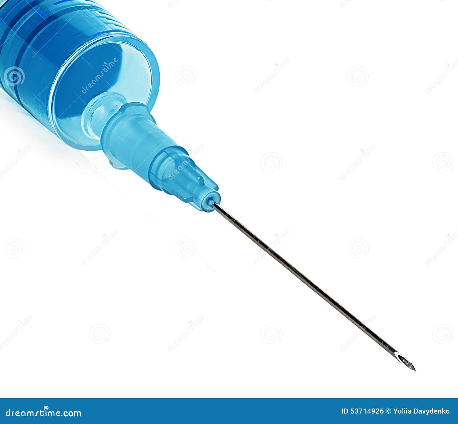 Medical Syringe Close-up Isolated on a White Stock Photo - Image of ...