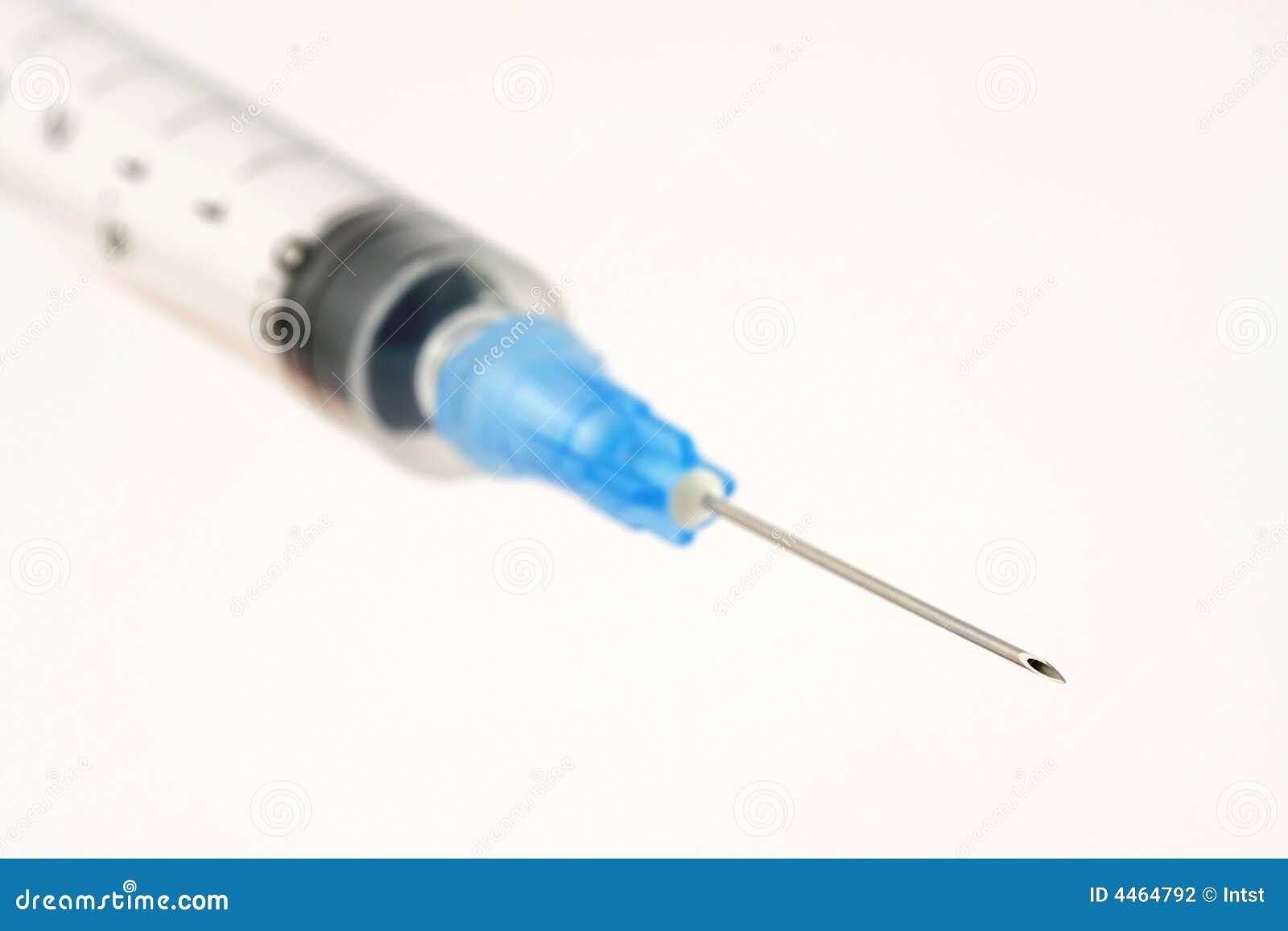 Medical Syringe Focus on Needle Stock Photo - Image of medicament, cure ...