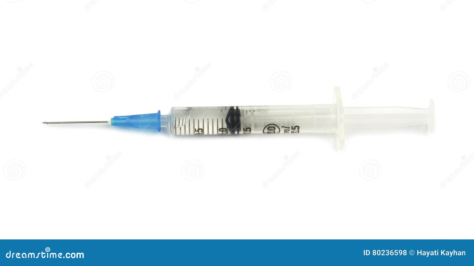 Medical Syringe with Injection Solution. Stock Photo - Image of ...