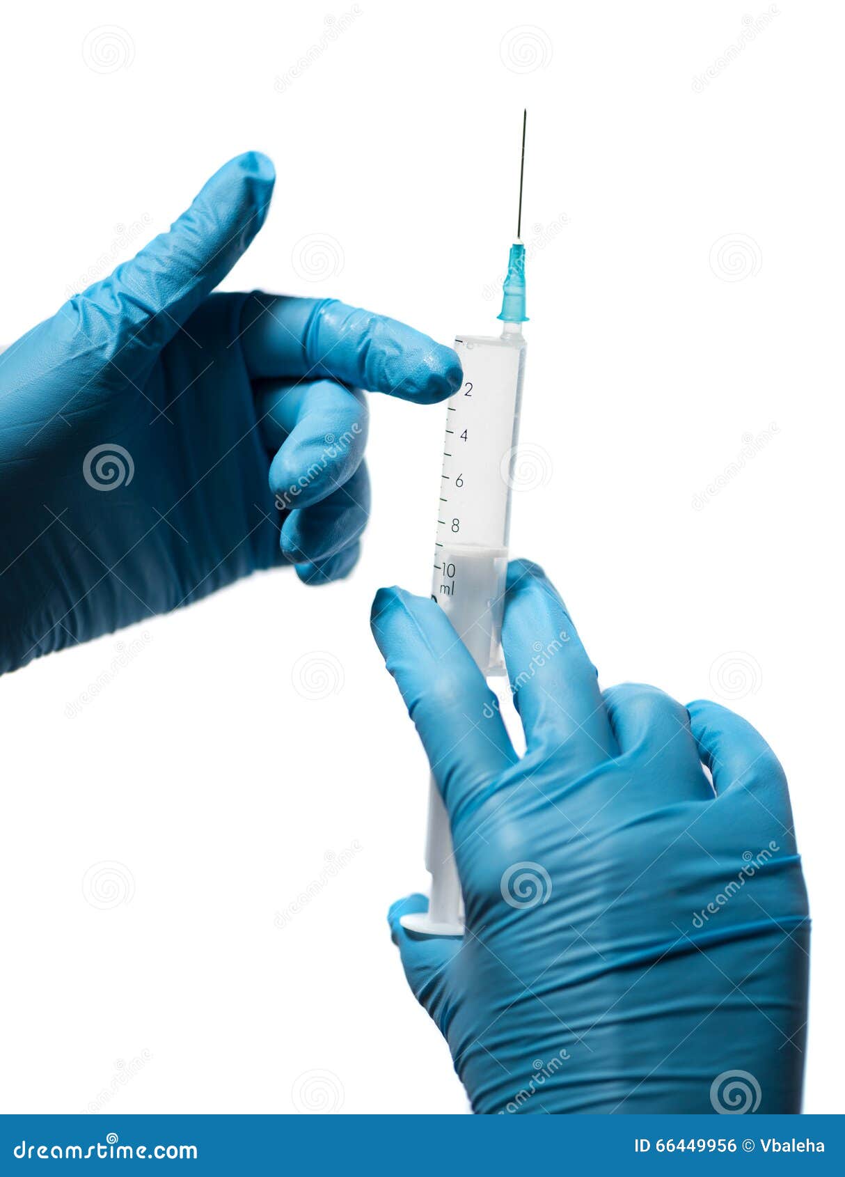 Medical Syringe with Needle and Drop Stock Photo - Image of hypodermic ...