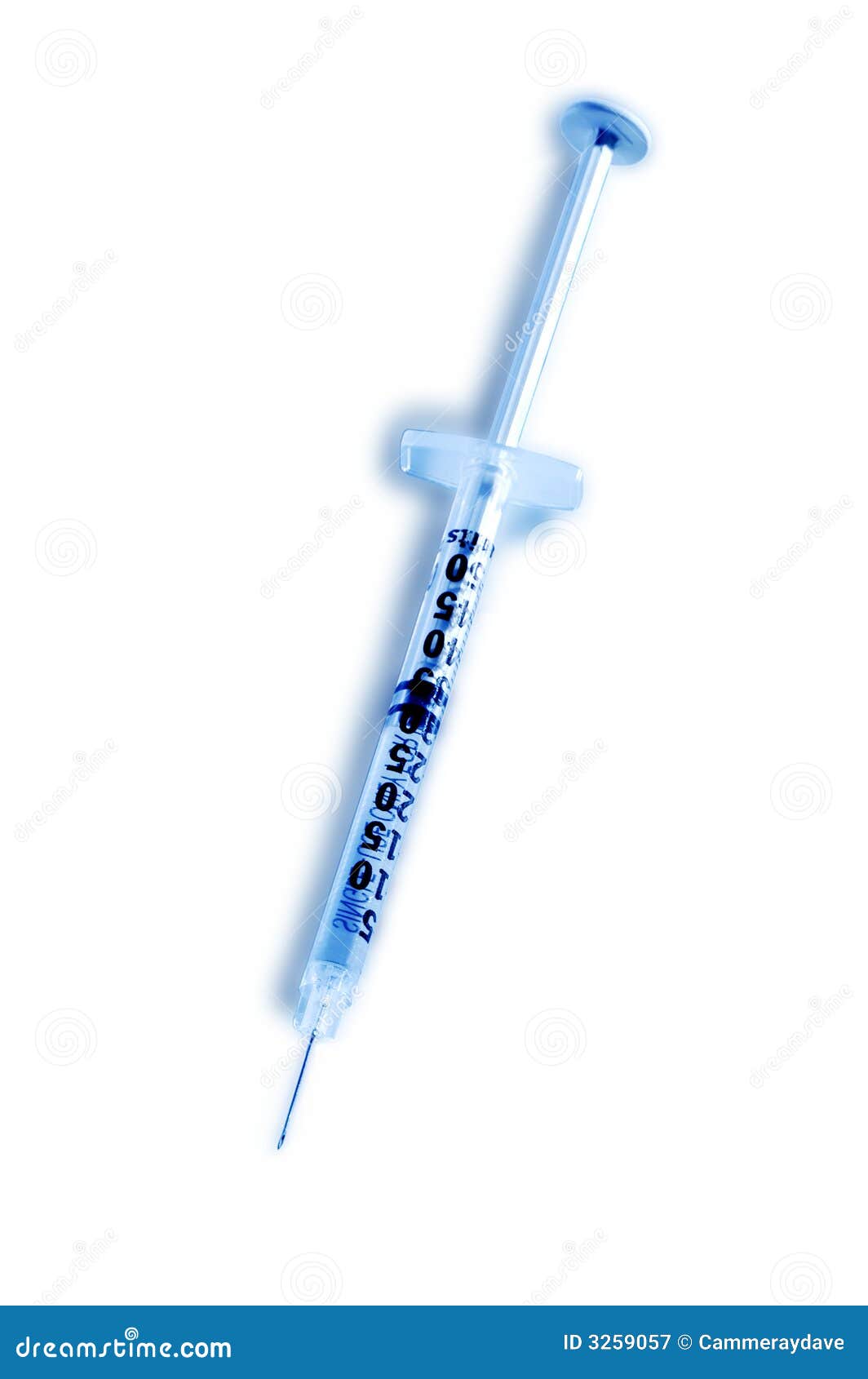 Medical Syringe Needle Isolated Stock Image - Image of treatment, drug ...