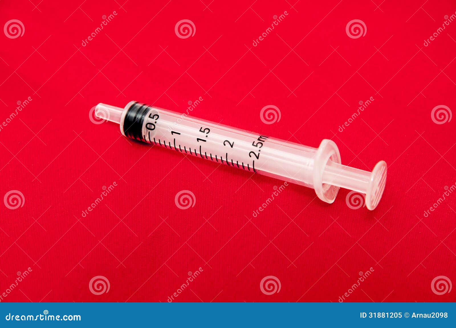 Medical syringe stock image. Image of medicine, equipment - 31881205