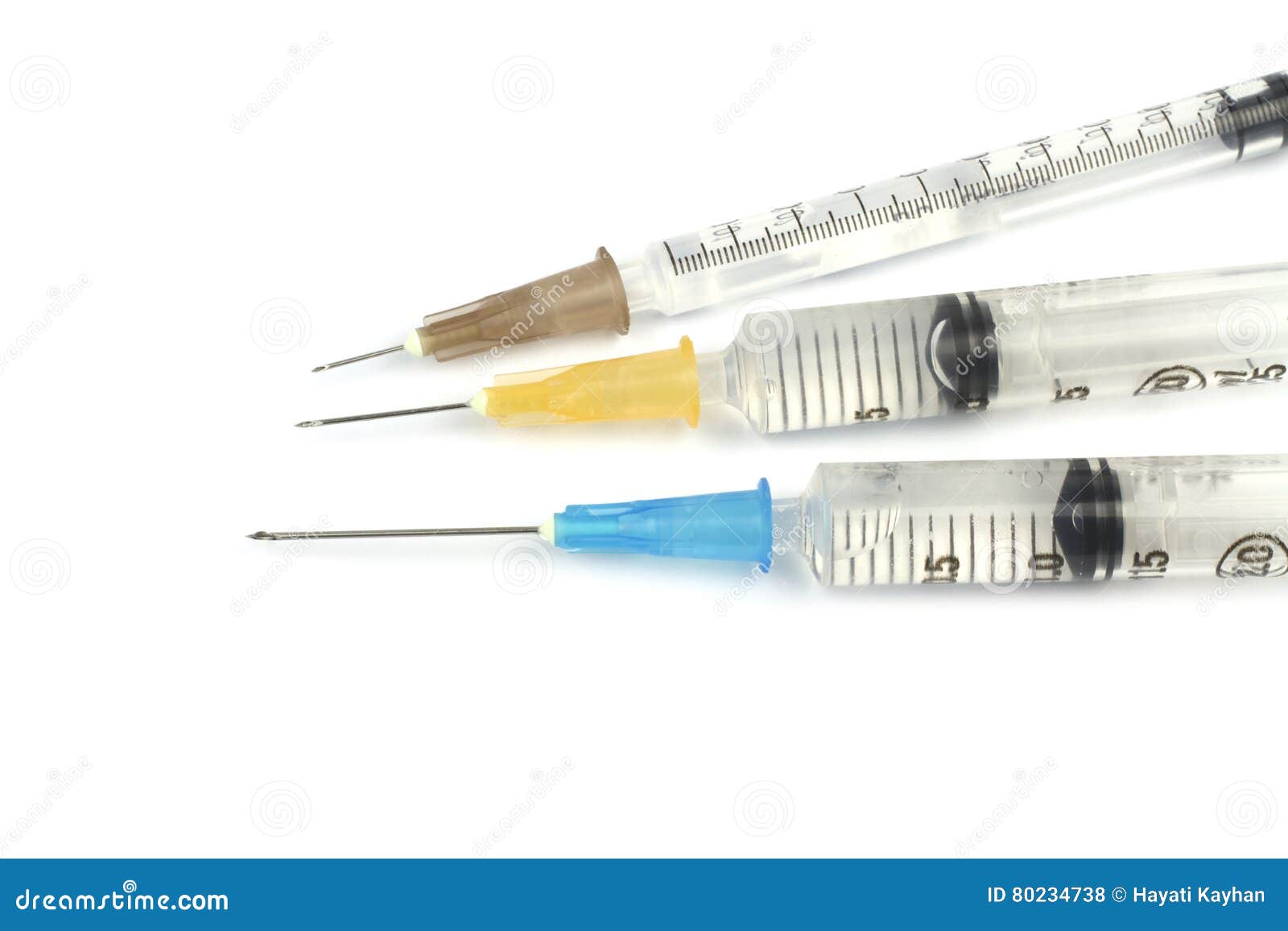 Medical Syringes with Injection Solution. Stock Photo - Image of doctor ...