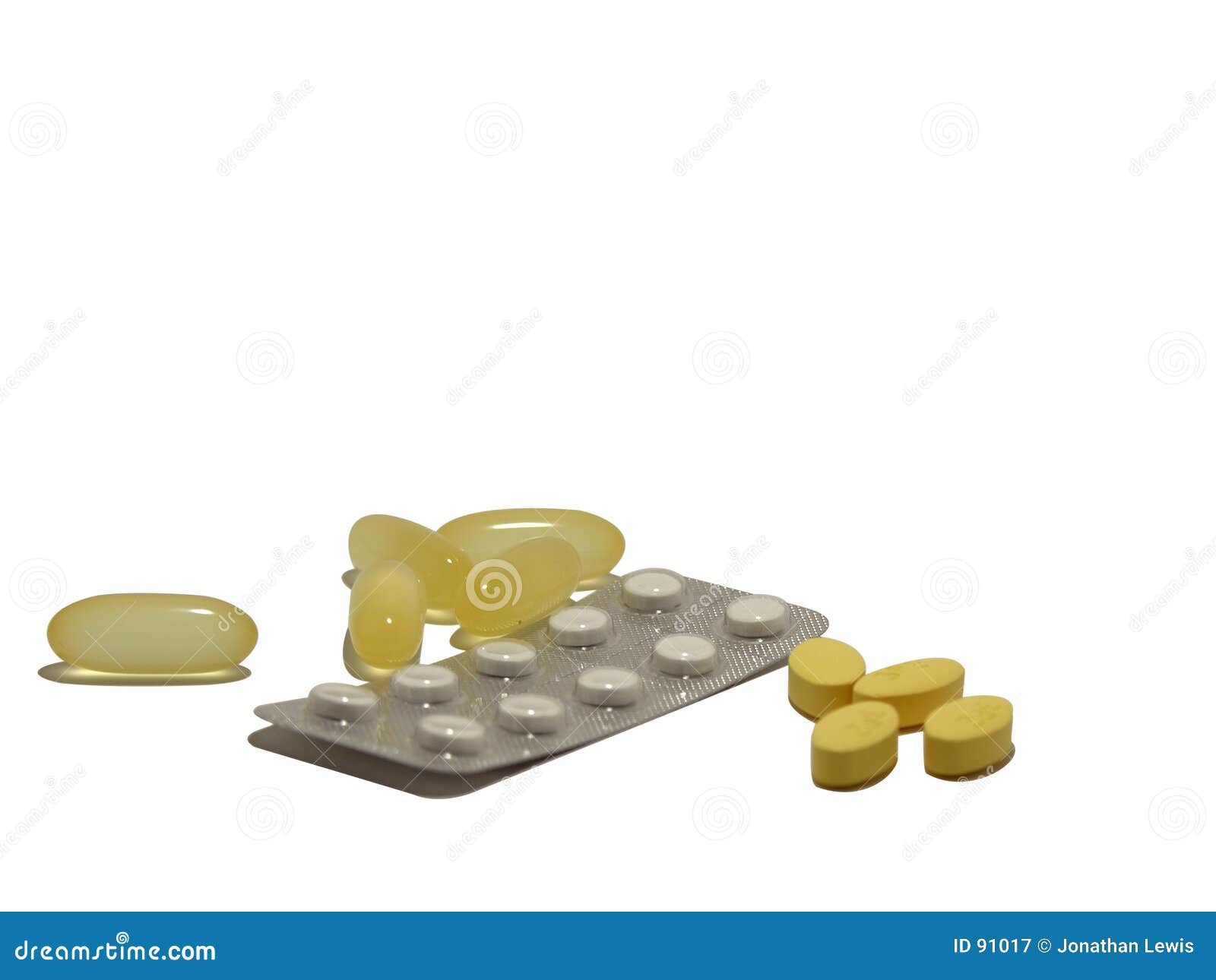 Medical tablet collection stock image. Image of blister - 91017