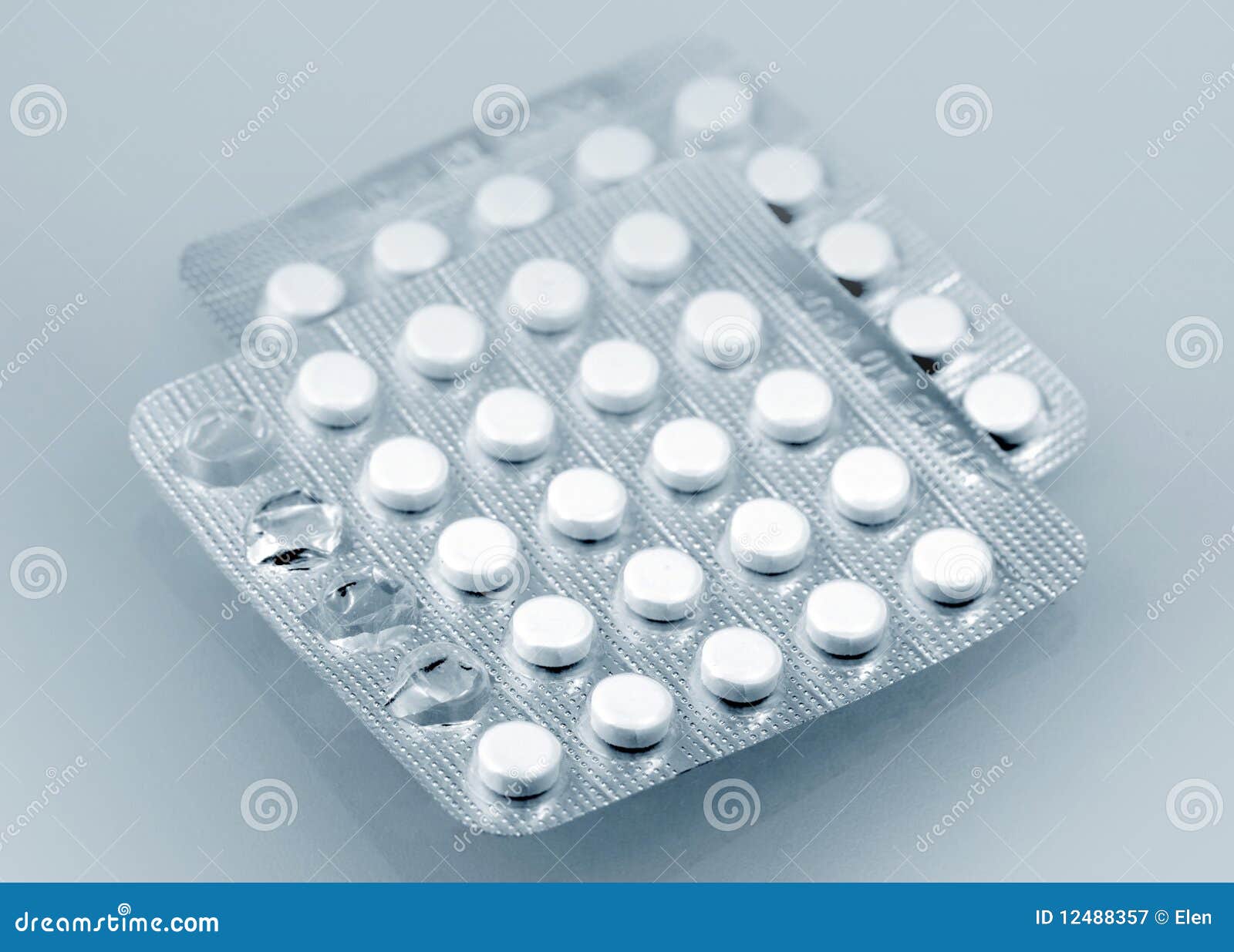 Medical tablets stock image. Image of pills, antibiotic - 12488357