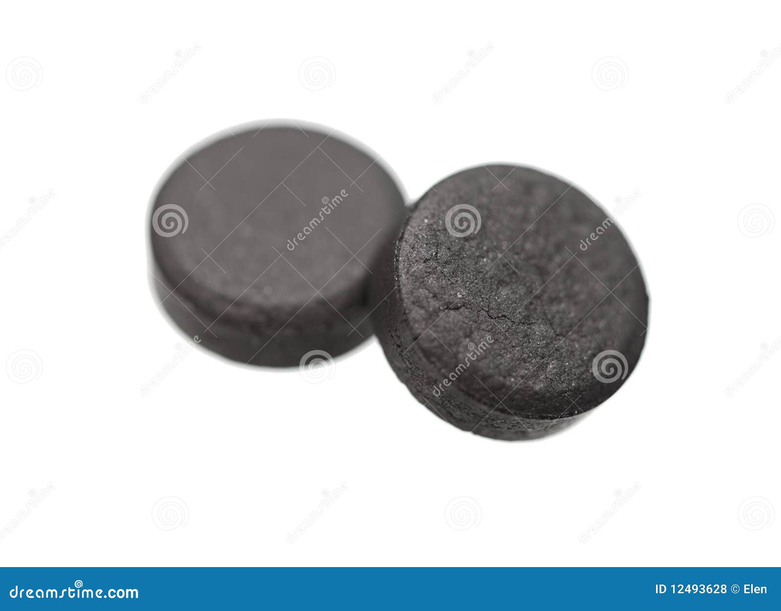 Medical Tablets Absorbent Carbon Stock Photo - Image of objects ...
