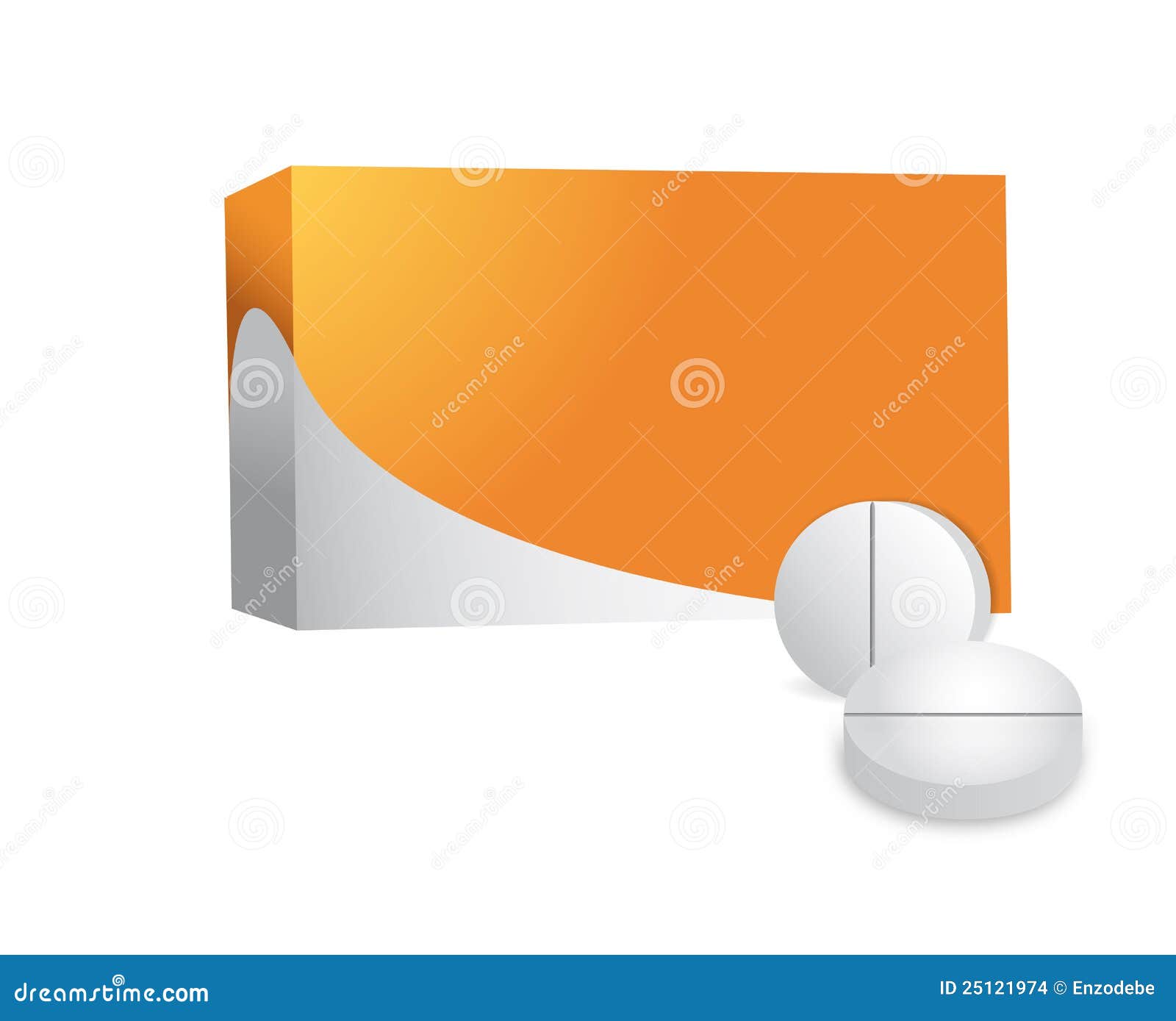 Medical tabs stock vector. Illustration of care, medicine - 25121974
