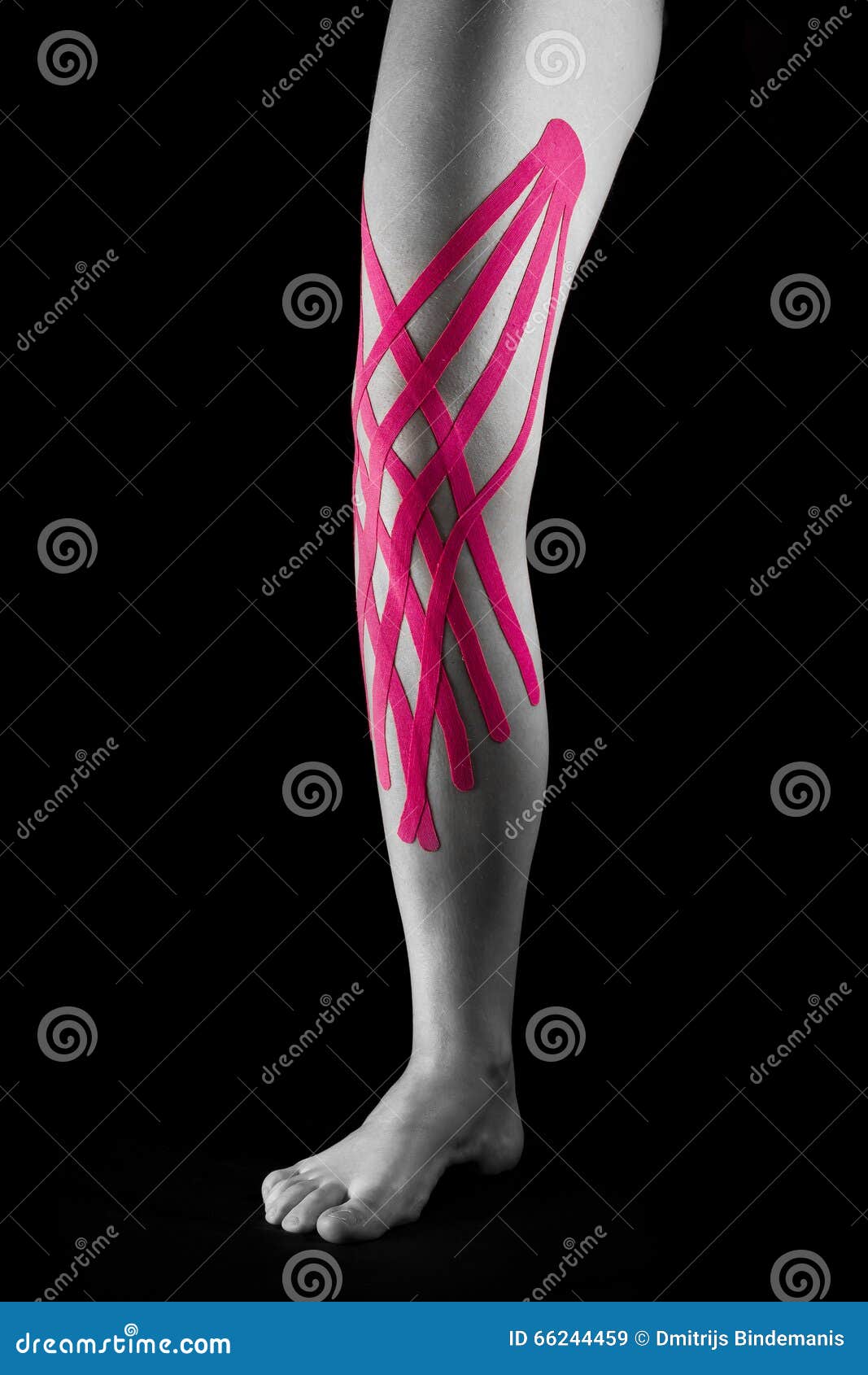 Medical taping stock image. Image of physiotherapy, ayurveda - 66244459