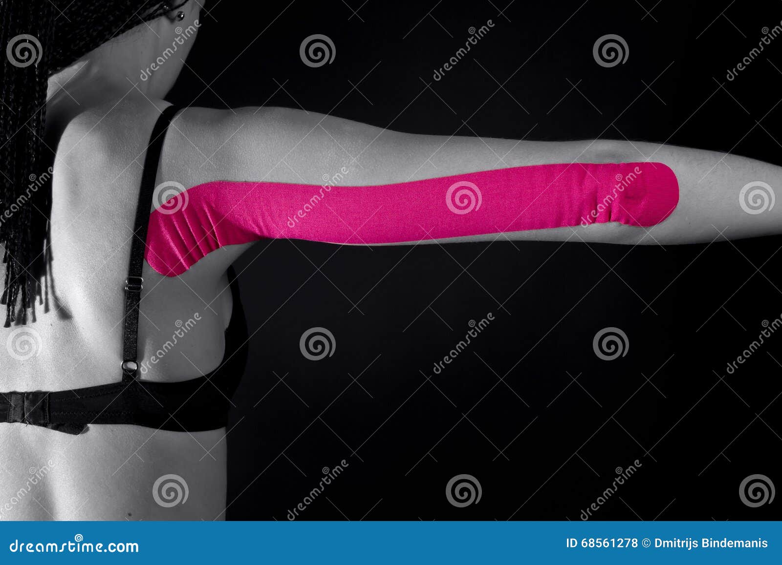 Medical taping stock photo. Image of isolated, interaction - 68561278