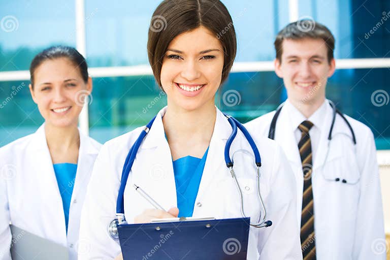 Medical team stock photo. Image of assistant, female - 20600880