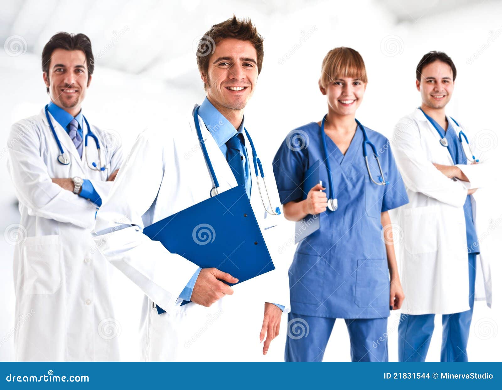 Medical team stock photo. Image of attractive, nurse - 21831544