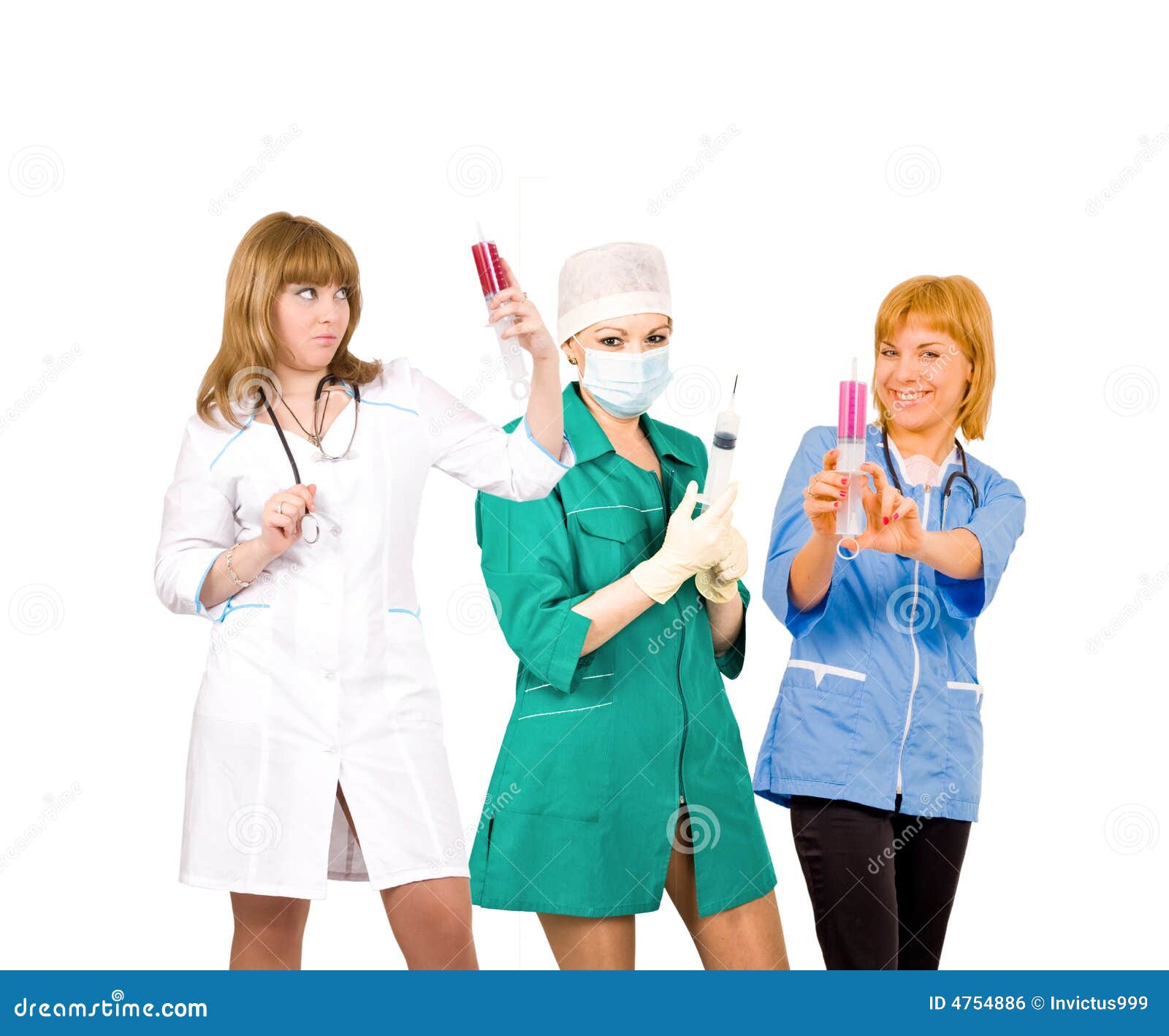 Medical team stock photo. Image of nurse, looking, attractive - 4754886