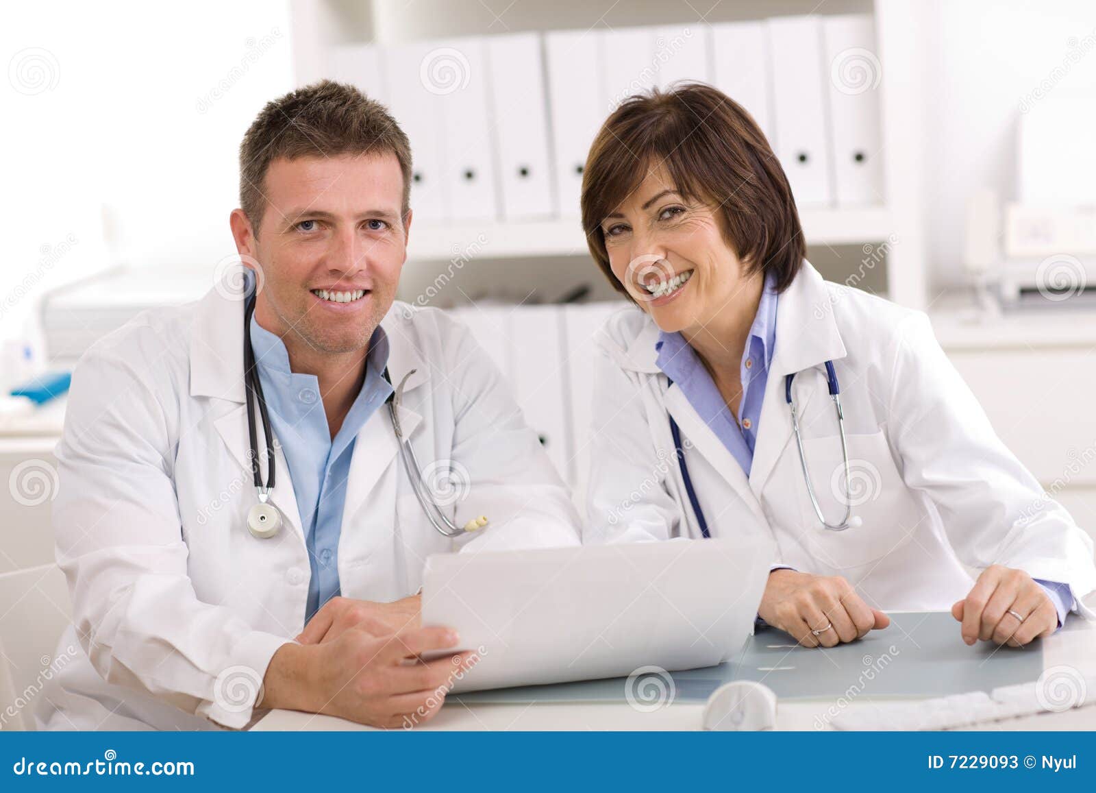 Medical team stock image. Image of discussing, insurance - 7229093