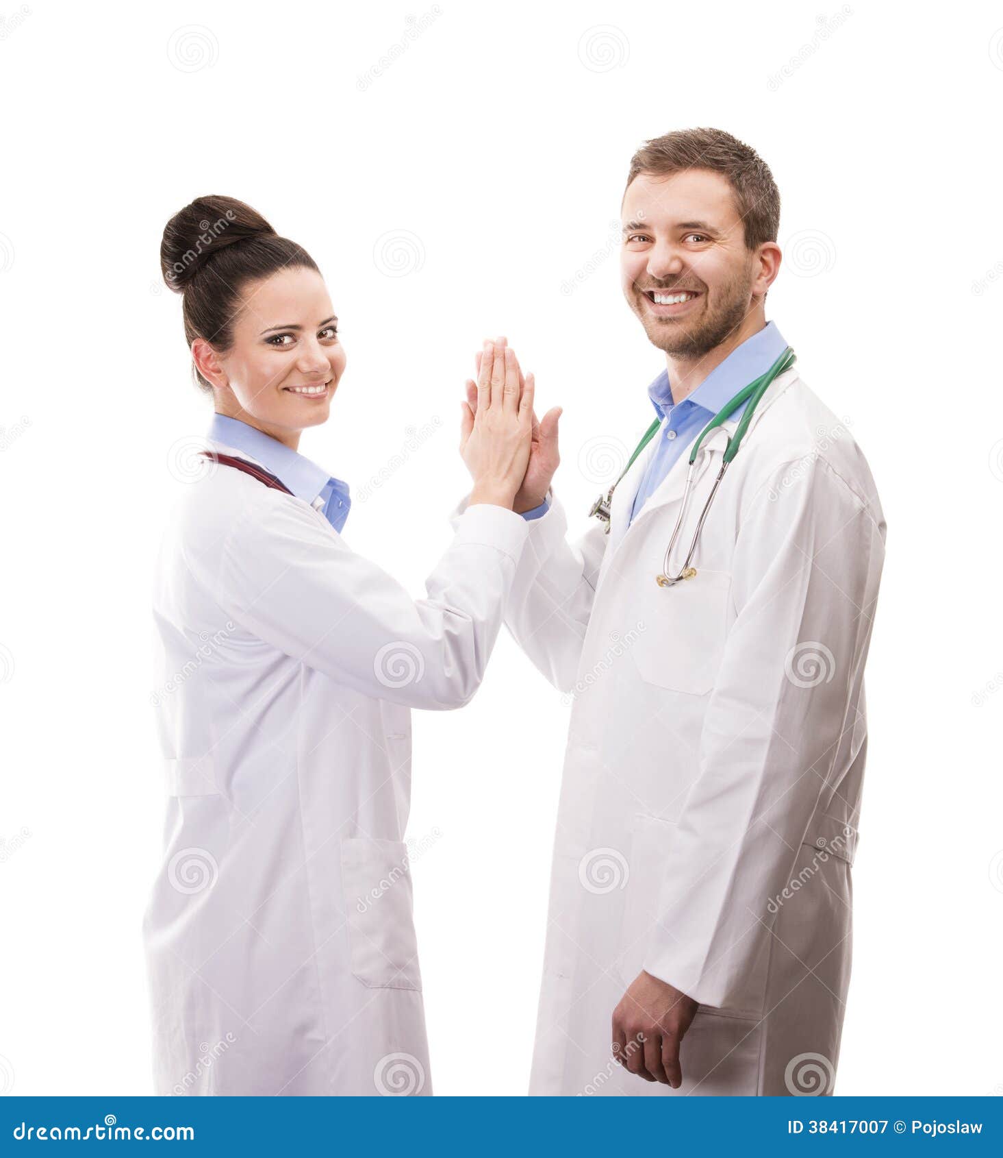 A medical team of doctors stock image. Image of young - 38417007