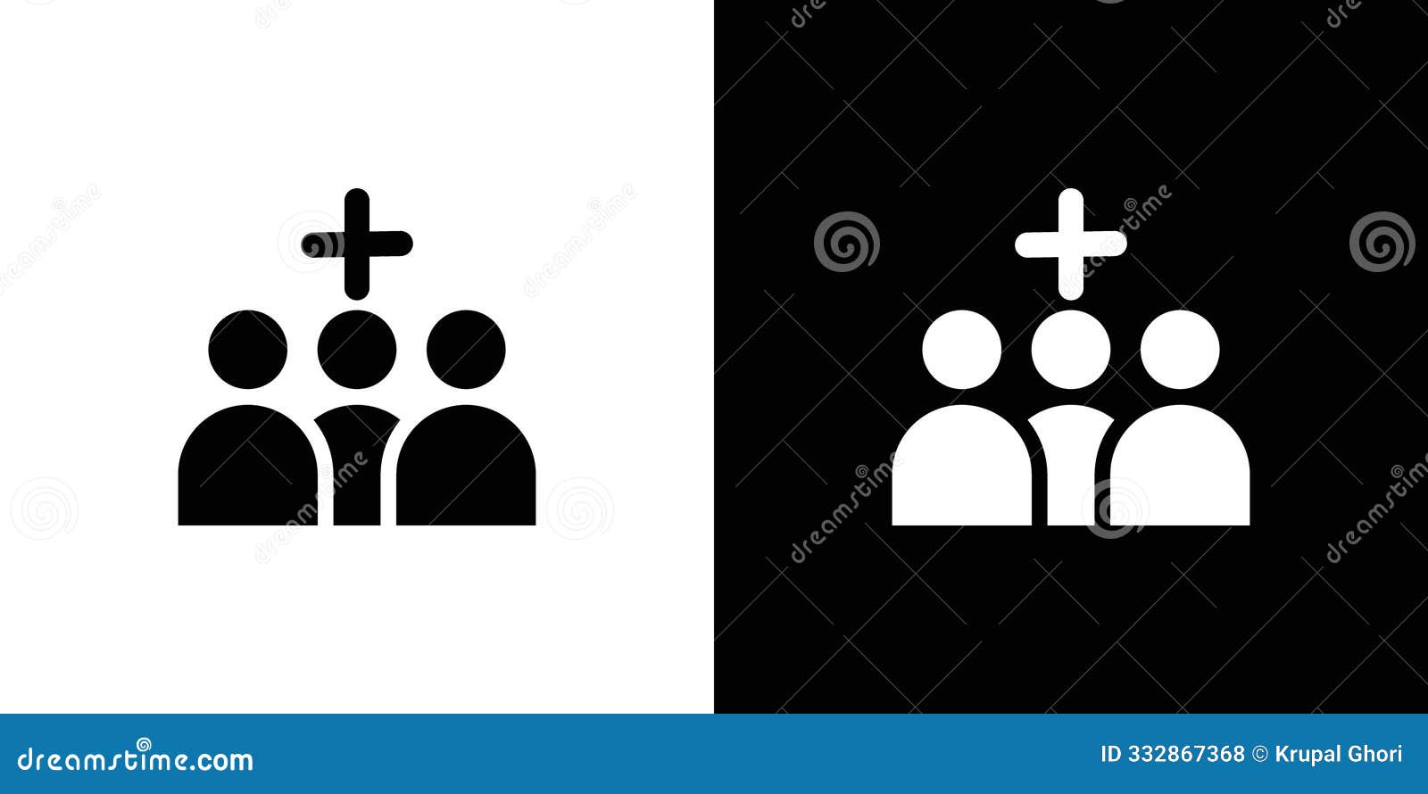 Medical Team Icon Logo Set Vector Stock Vector - Illustration of doctor ...