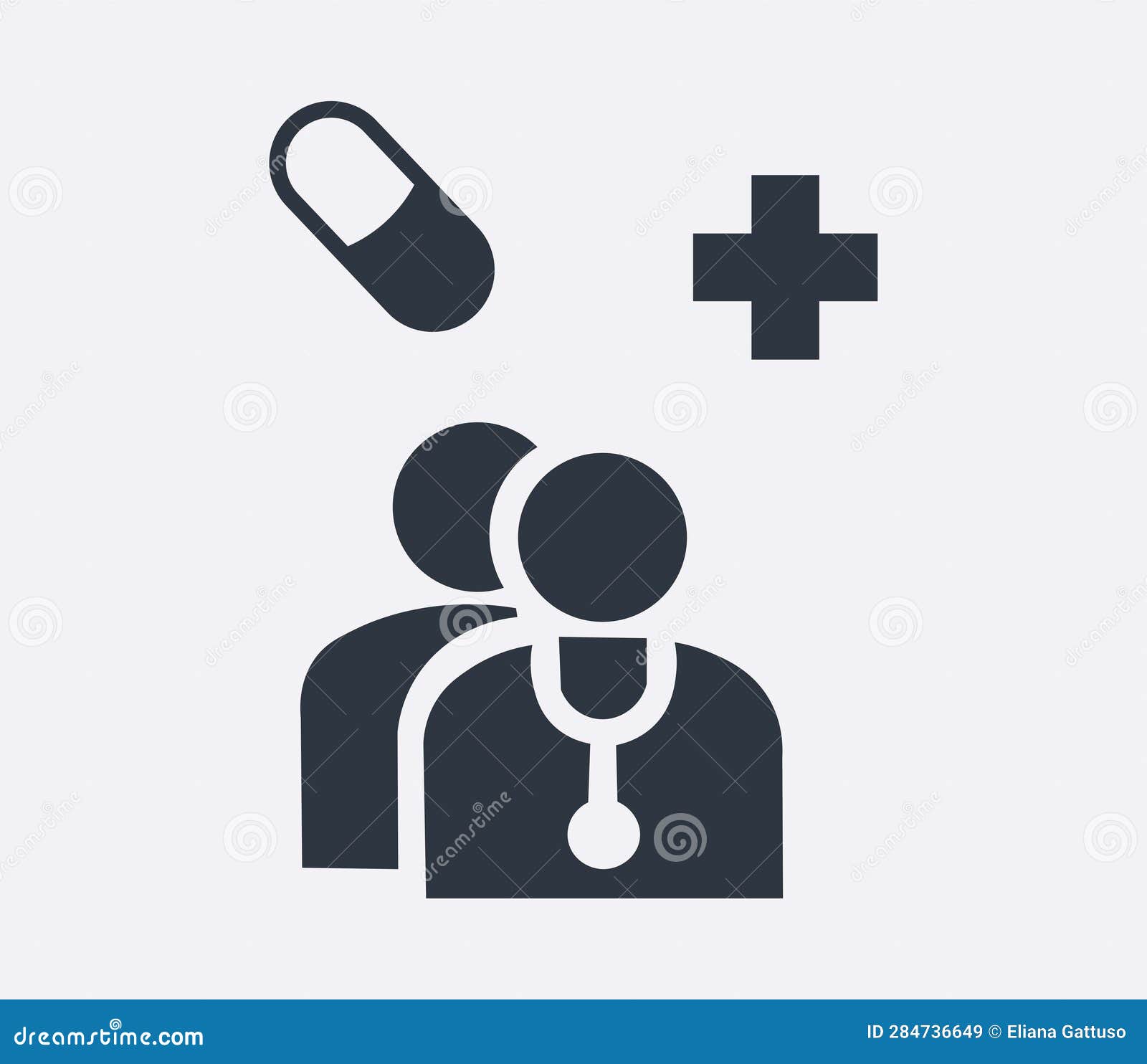 Medical Team Symbol. Concept of Medical Labelling Stock Vector ...