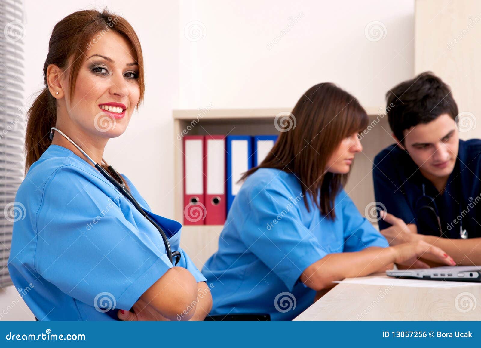 Medical teamwork stock photo. Image of cardio, patient - 13057256