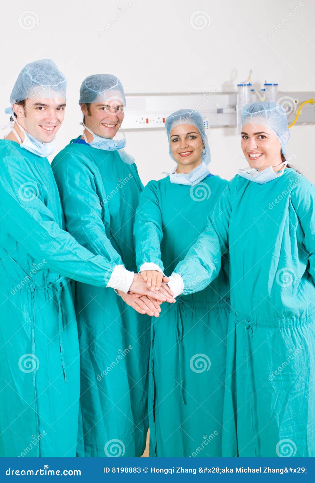 Medical teamwork stock image. Image of gowns, case, discuss - 8198883