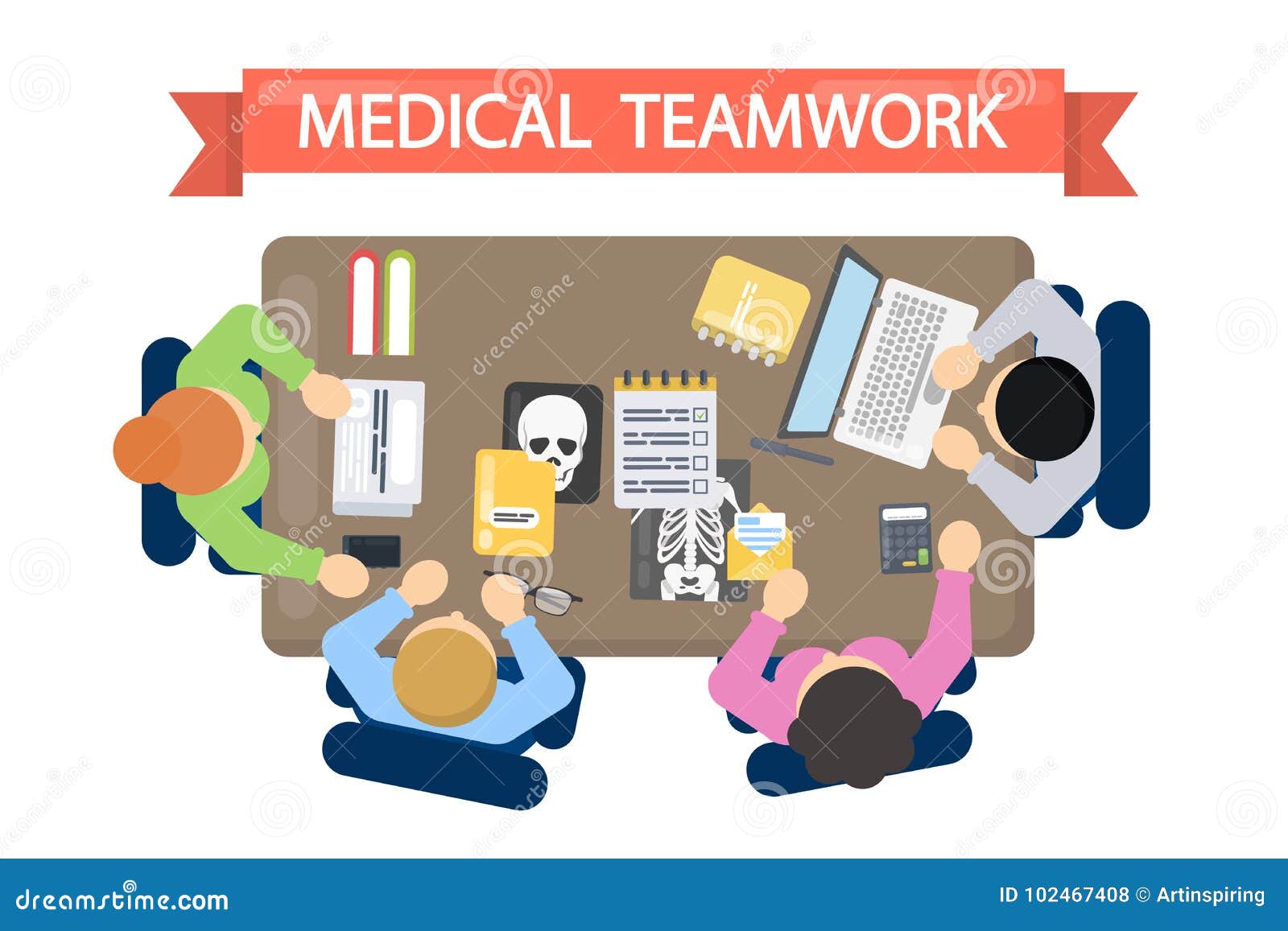 Medical Teamwork Concept Detailed Illustration Couple Of Paramedic Man And Woman Emergency