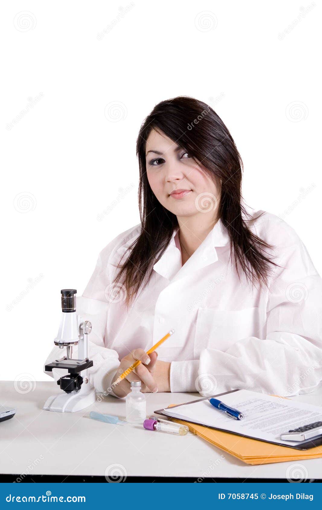 Medical Technologist stock image. Image of technologist - 7058745