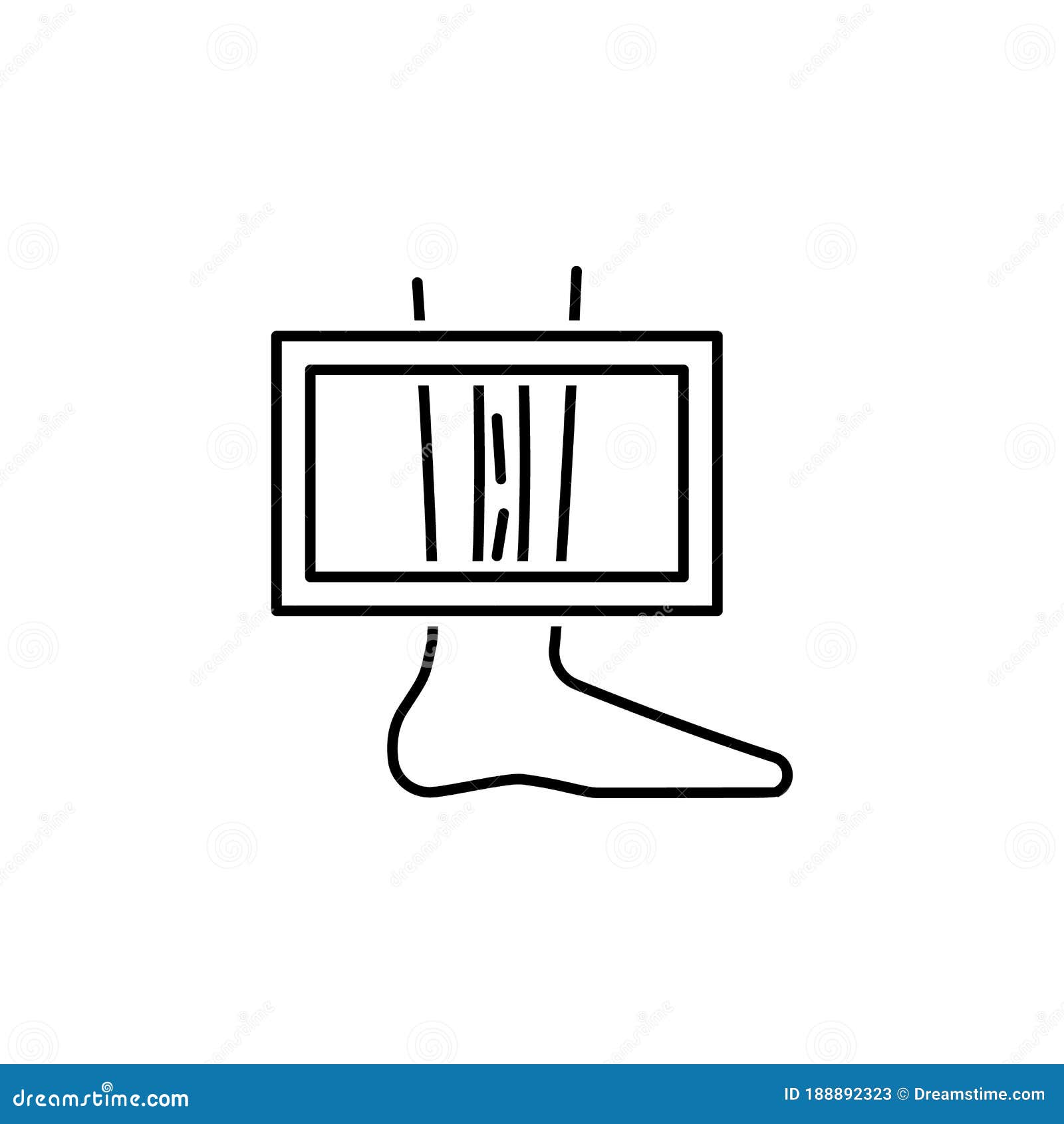 Medical Technology, Scan Icon. Element of Medical Technology Thin Line ...