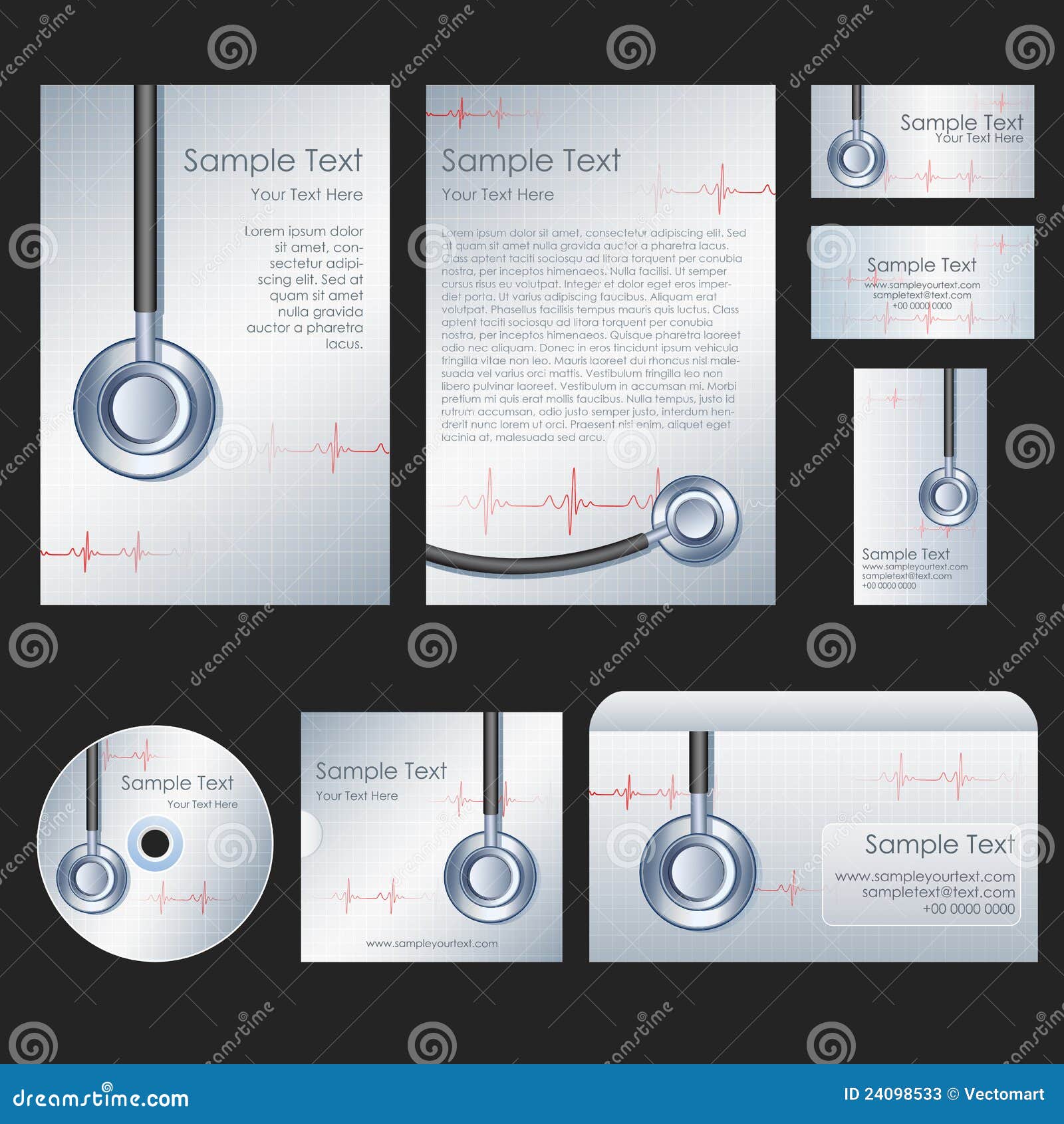 Medical Template stock vector. Illustration of graphic - 24098533