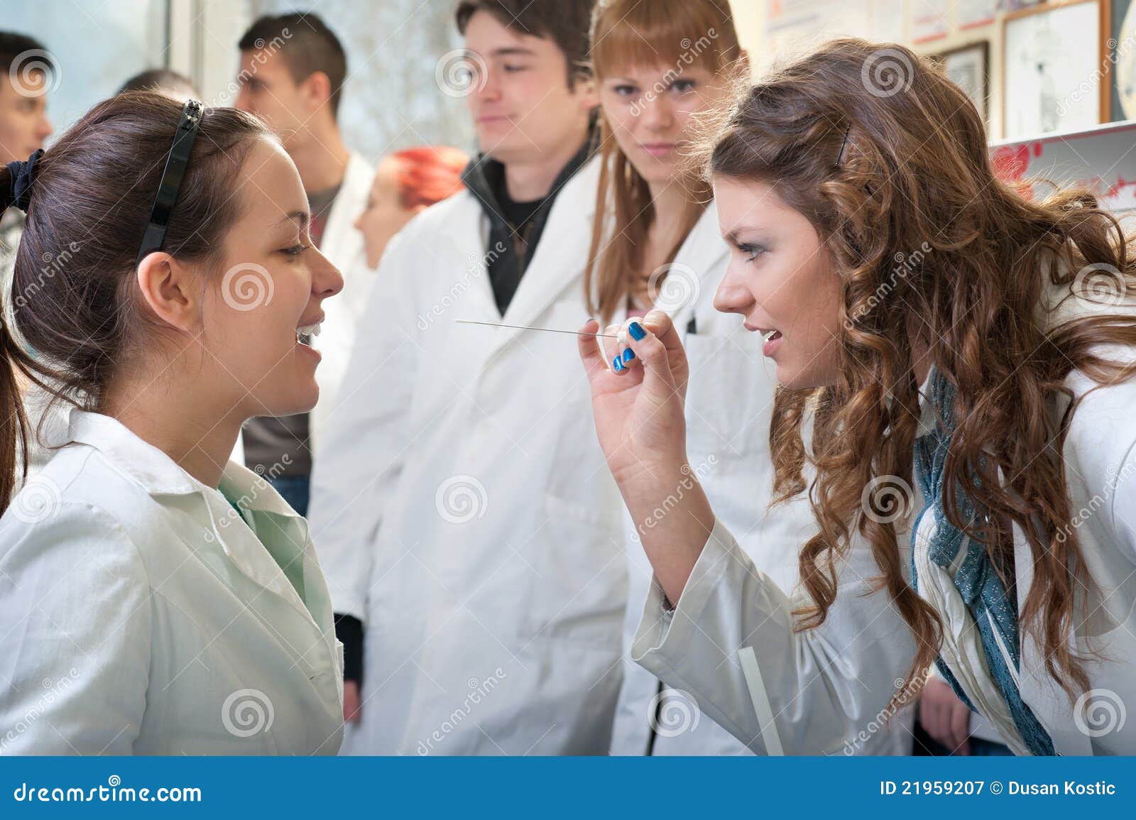 Medical Test stock image. Image of university, teamwork - 21959207