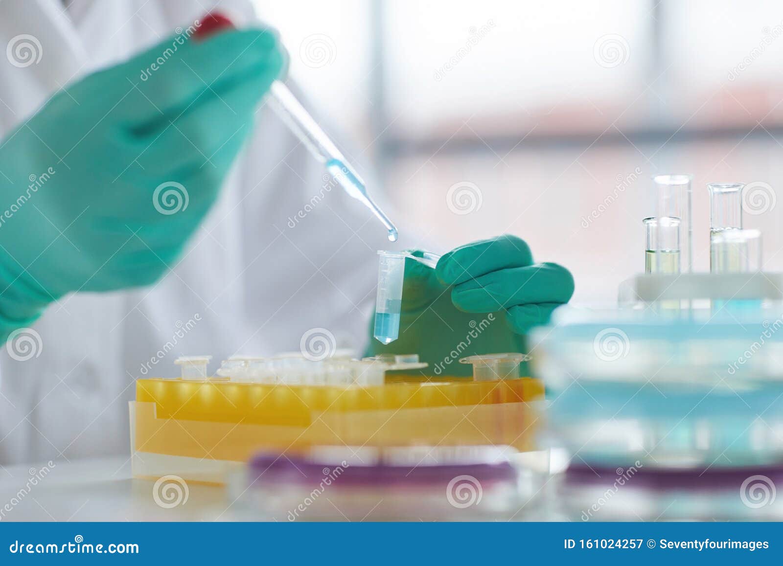 Medical Test Close Up stock image. Image of laboratory - 161024257