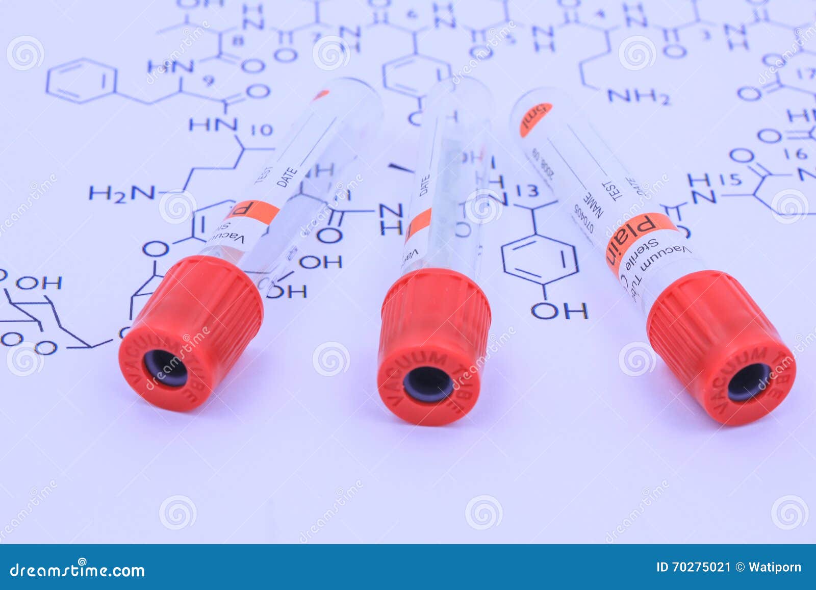 Medical test tube stock image. Image of diagnosis, isolated - 70275021