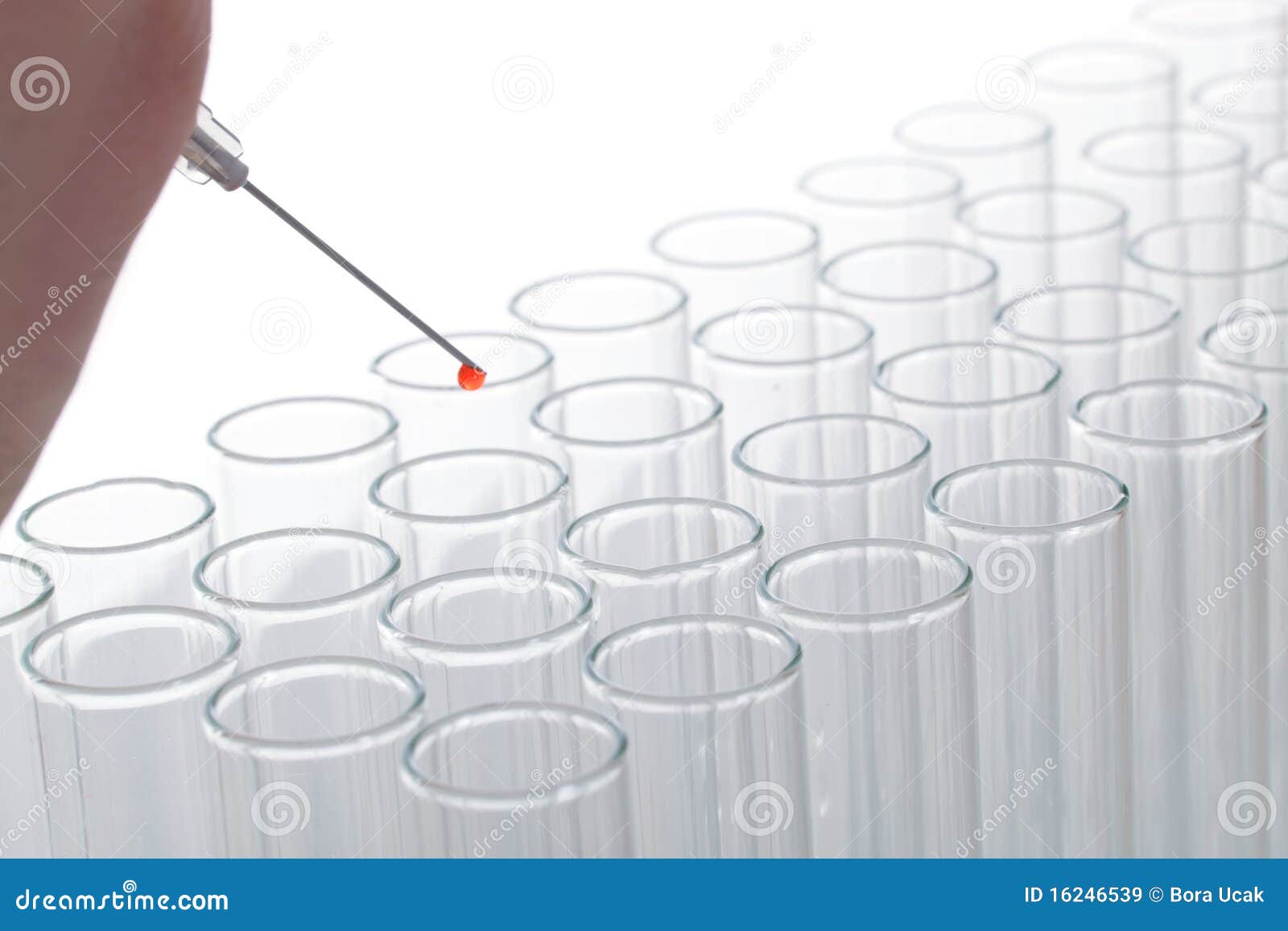 Medical test tubes stock image. Image of hospital, vaccination - 16246539