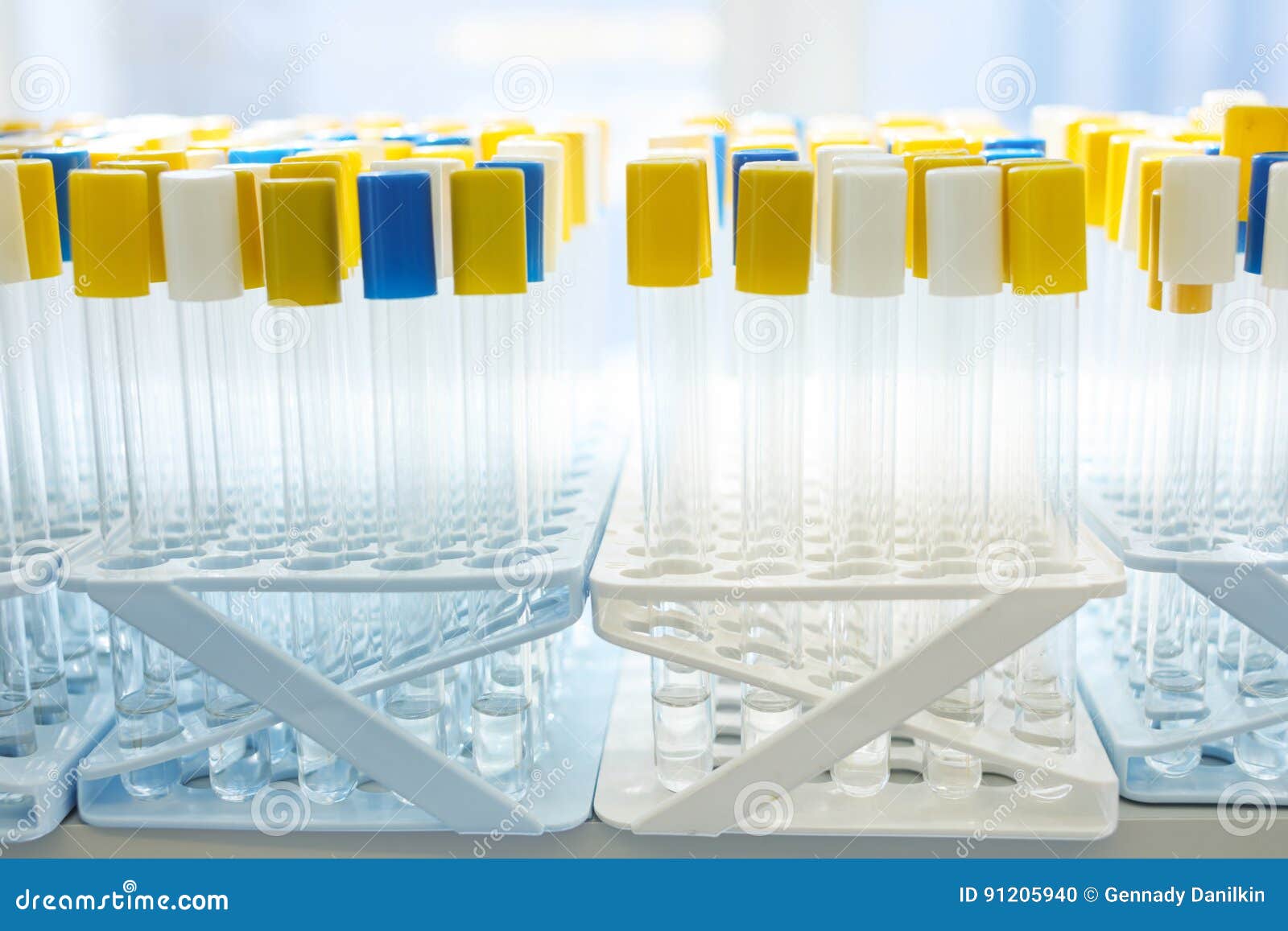 Medical Test Tubes Close-up Stock Photo - Image of experiment, organize ...