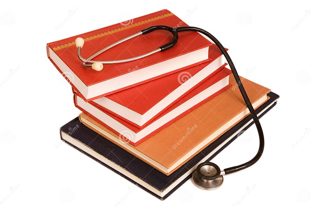 Medical text books stock photo. Image of education, physician - 1583806