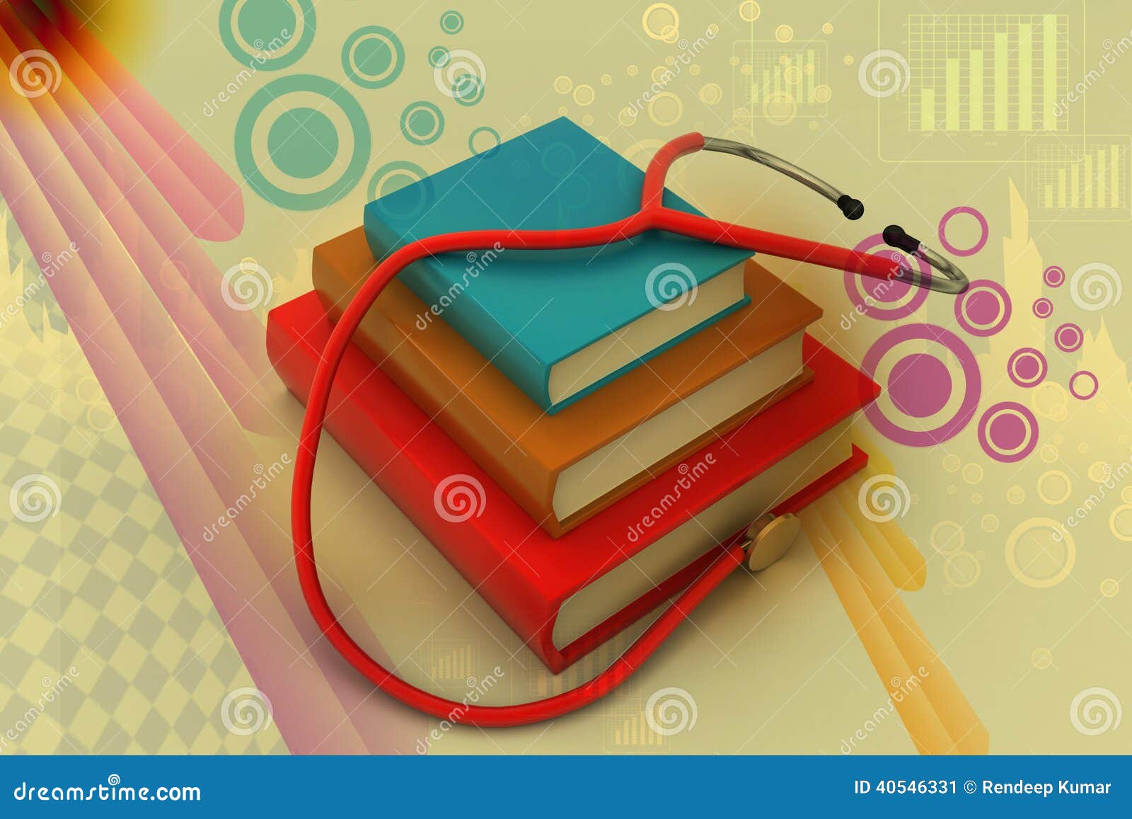 Medical text books stock illustration. Illustration of medic - 40546331