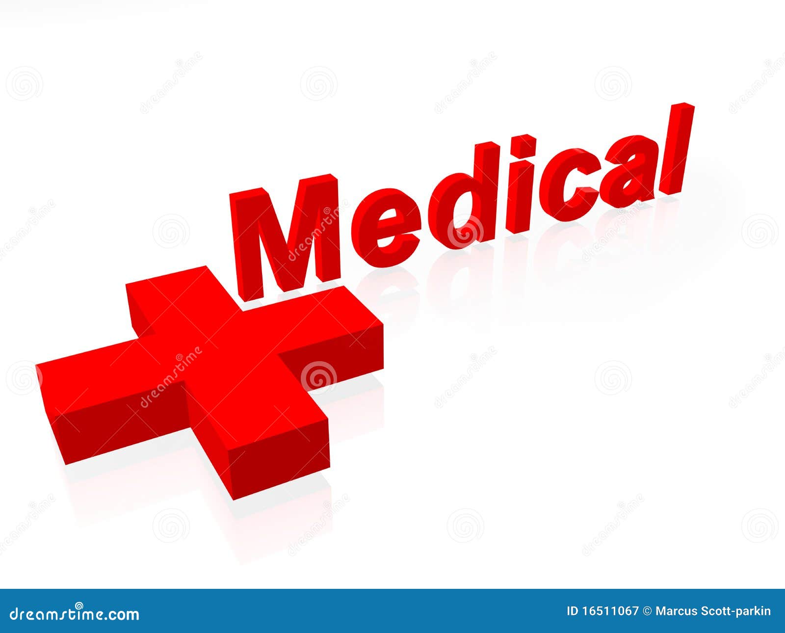 Medical Text with Red Cross Editorial Photography - Illustration of ...