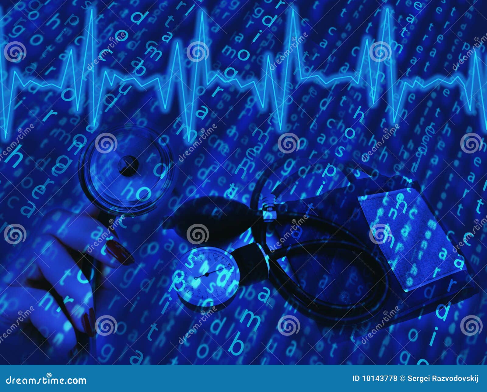 Medical theme stock photo. Image of heart, hypertension - 10143778