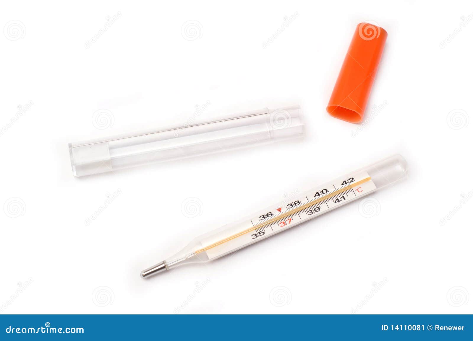 Medical thermometer stock image. Image of illness, equipment - 14110081