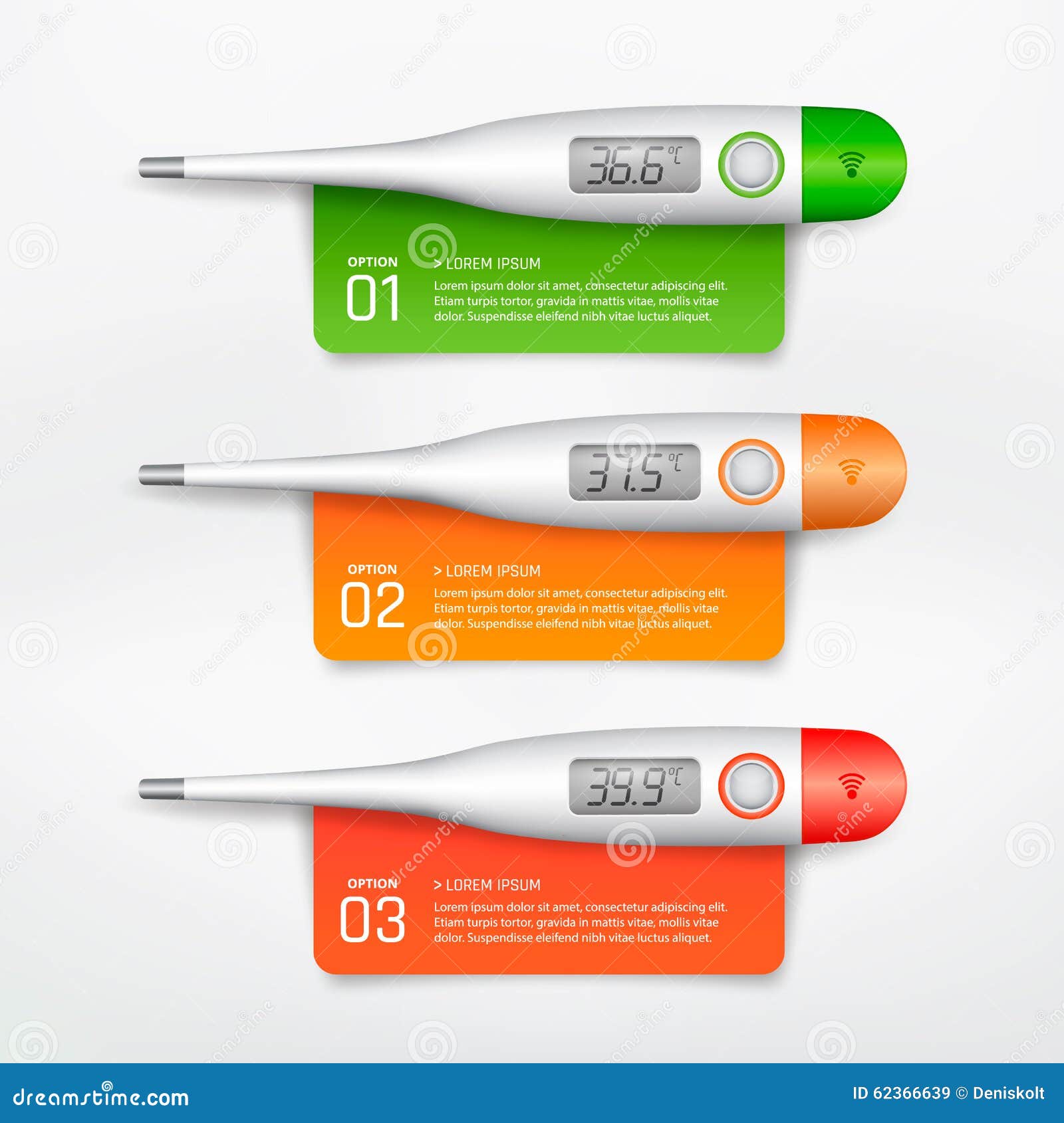 Medical Thermometer Showing Normal Temperature. Medicine And Healthcare ...