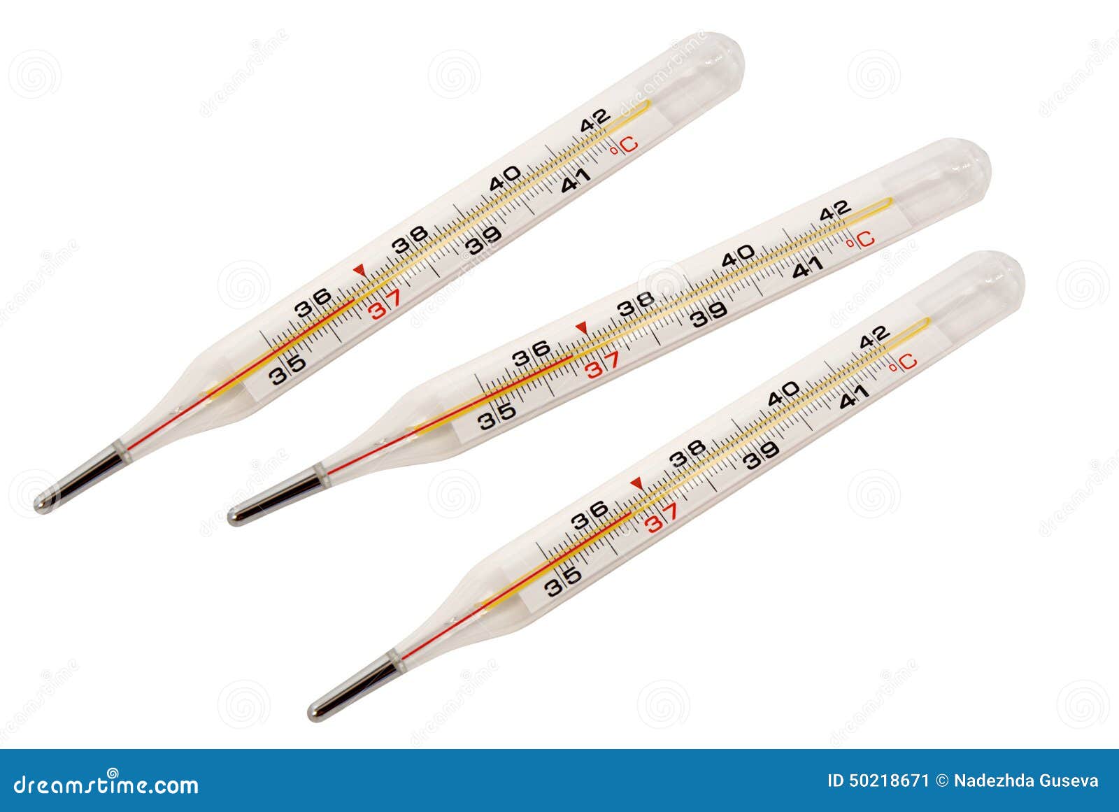 Medical thermometers stock image. Image of medical, background - 50218671