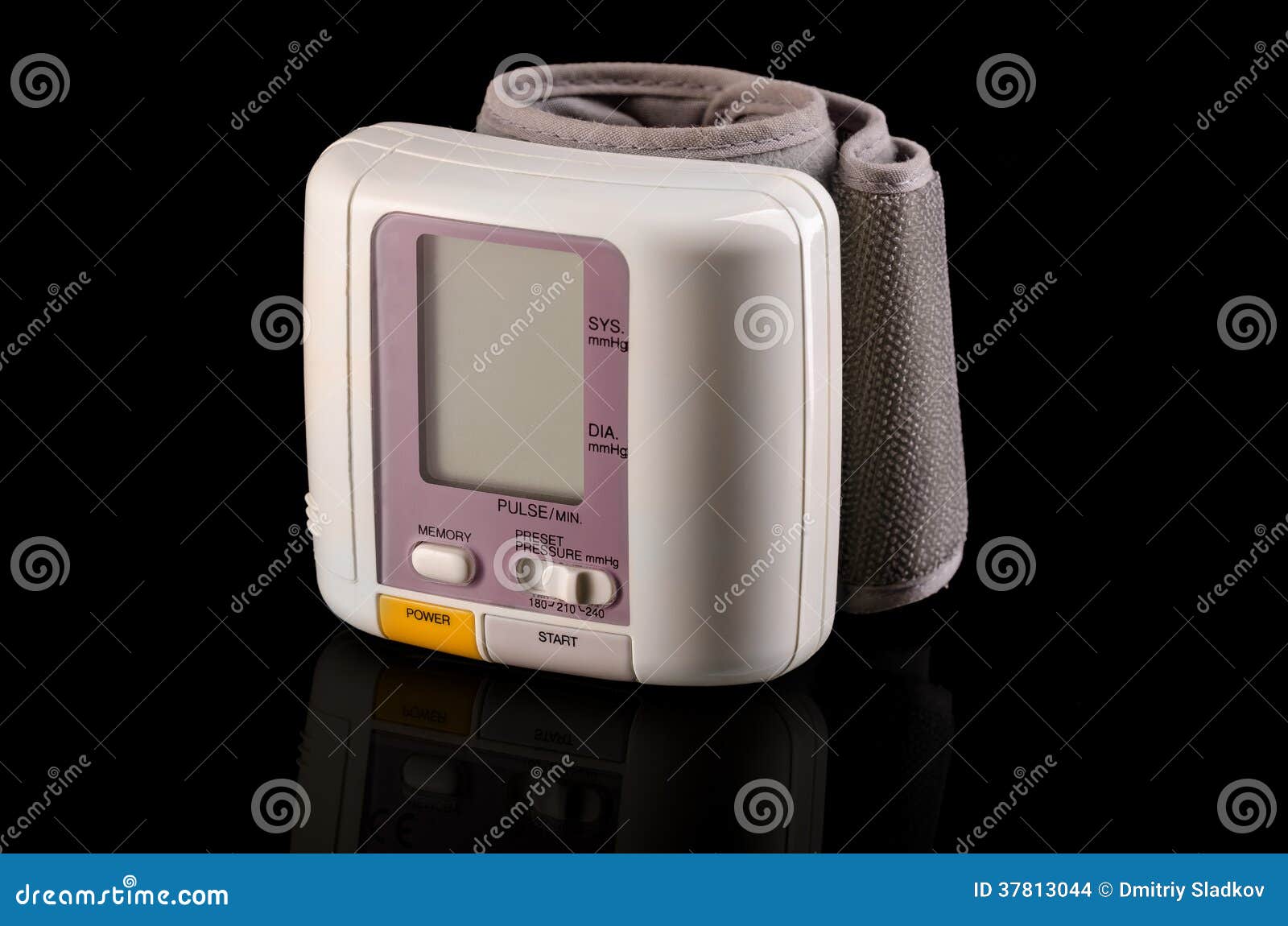 Medical tonometer stock photo. Image of gauge, backgrounds - 37813044