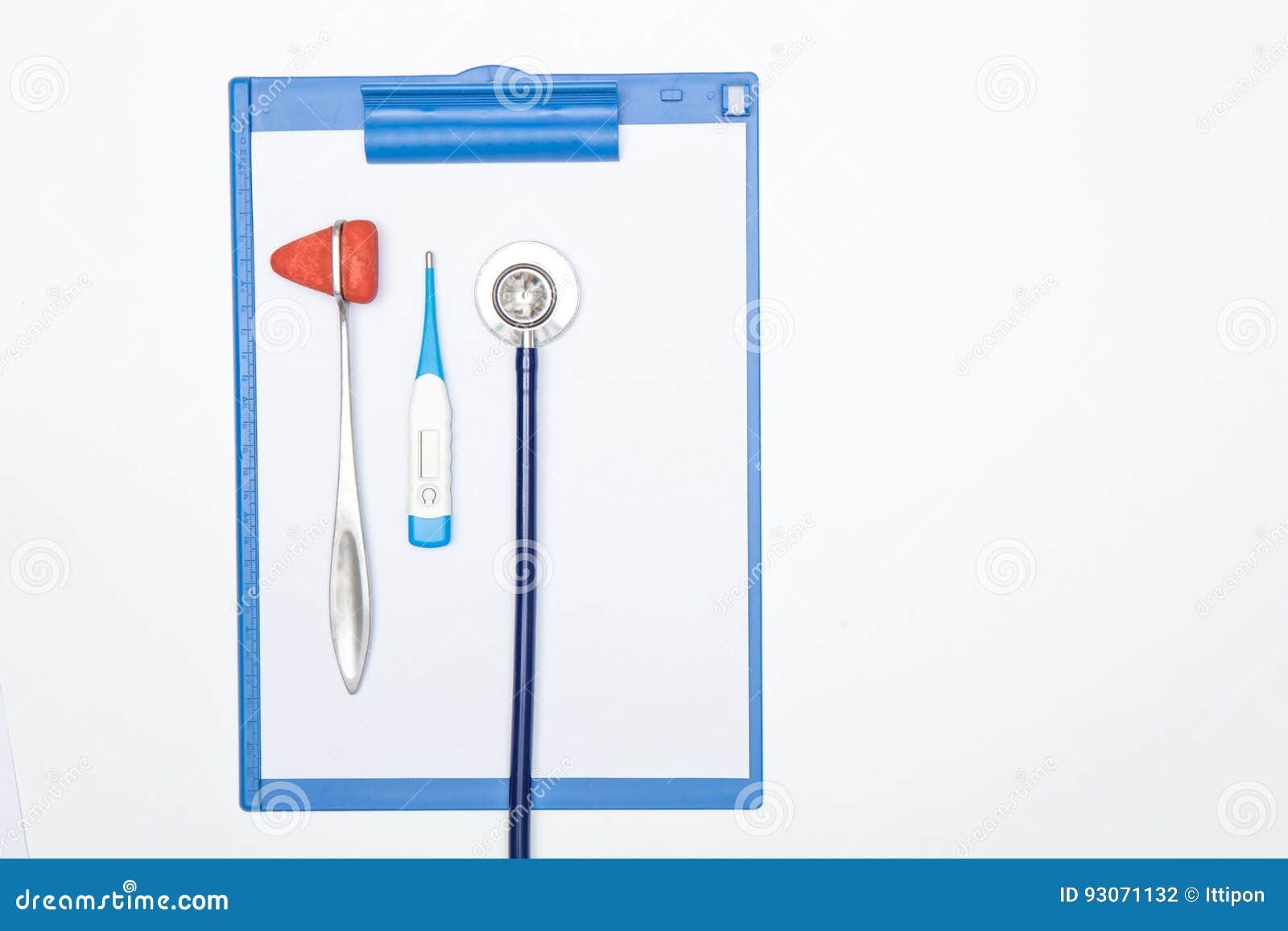 Medical tool on chart stock photo. Image of examination - 93071132