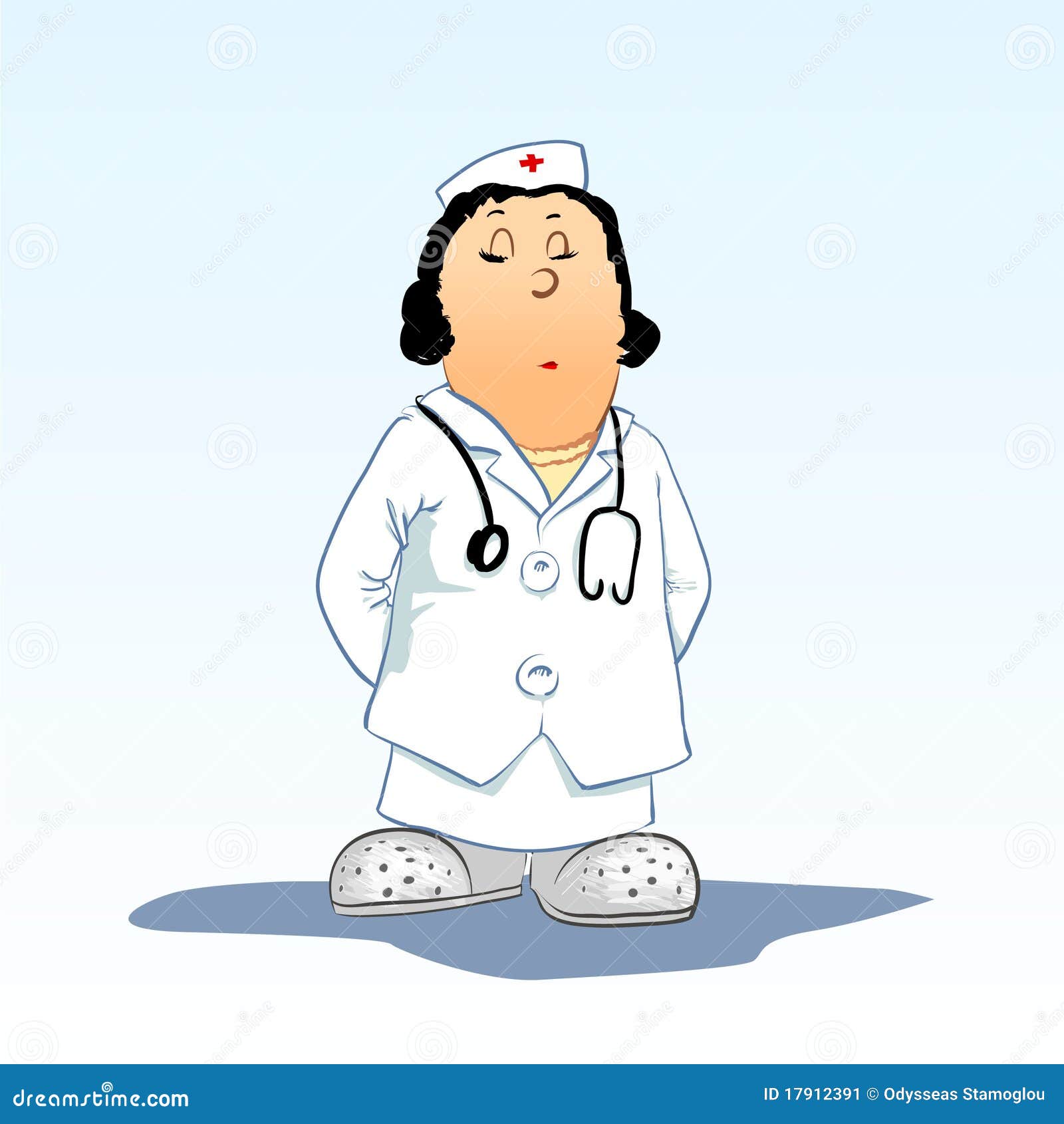 Medical Toons - Doctor Writing Cartoon Vector | CartoonDealer.com #17912397