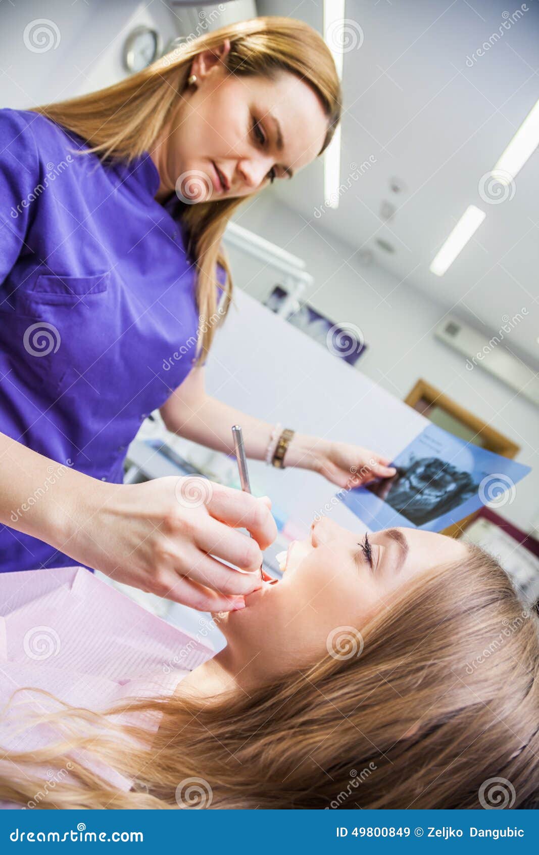 Medical Treatment at the Dentist Office Stock Image - Image of heal ...